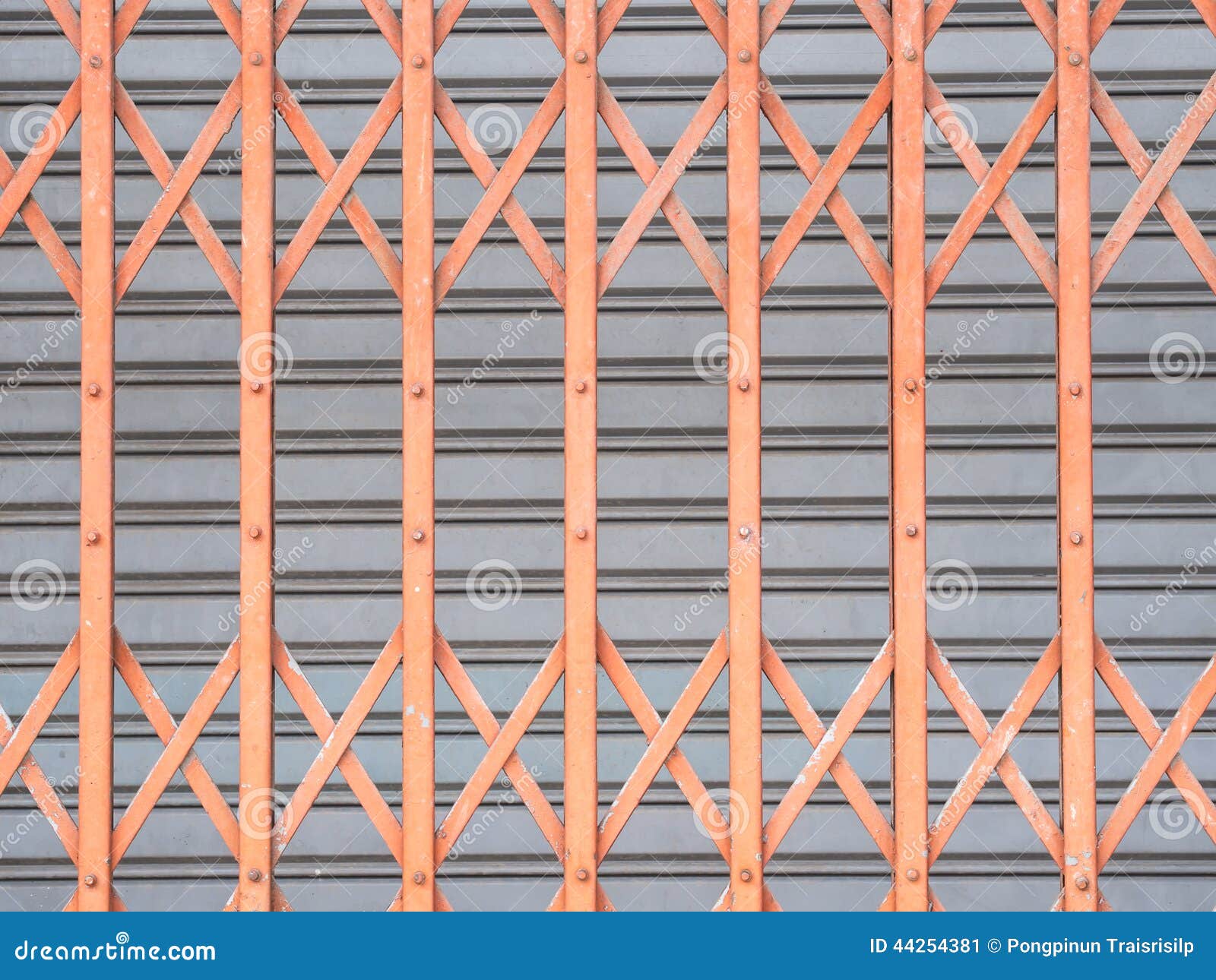 Horizontal Shutter Door stock image. Image of background - 44254381