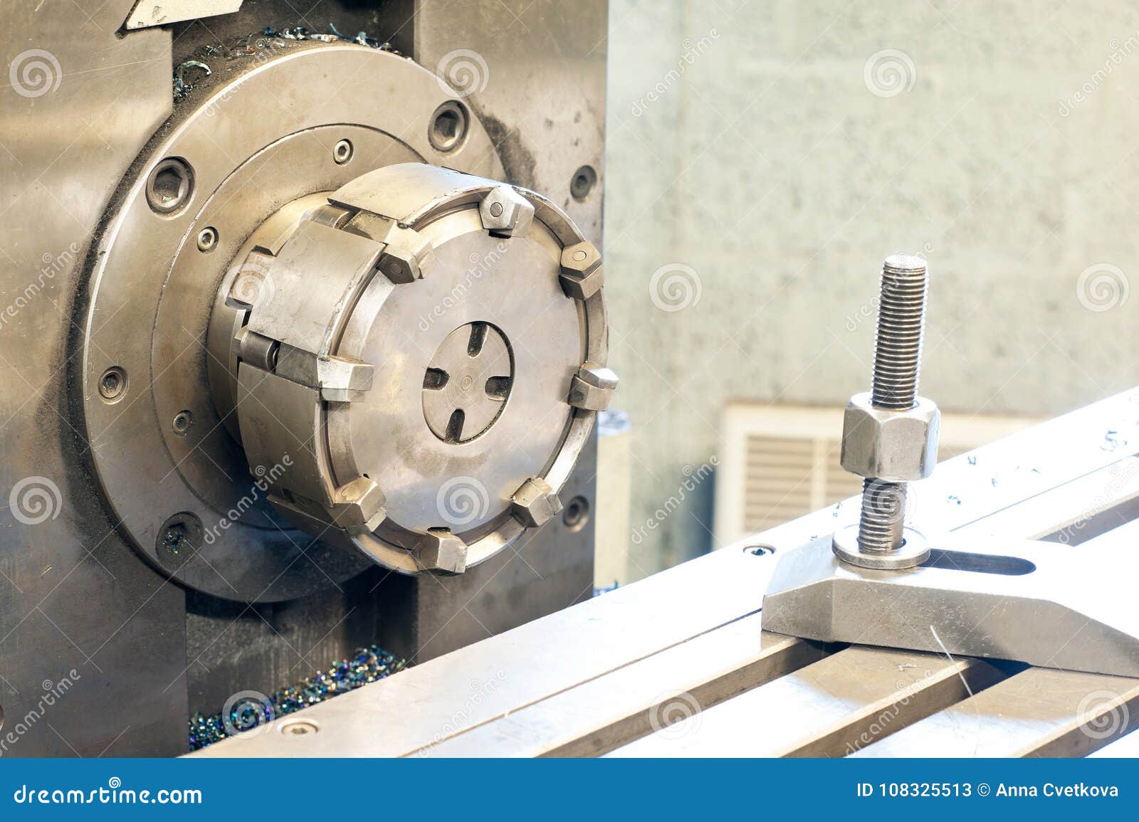 Horizontal Side Mill Machine. Metalworking, Mechanical Engineering ...