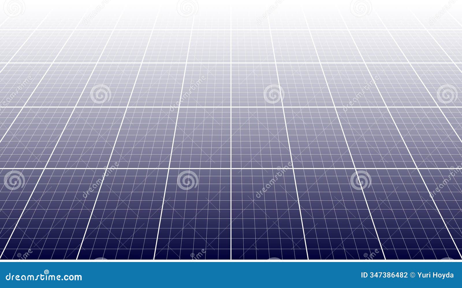 Horizontal Solar Panels Cells Isolated on White Background. Solar Farm ...