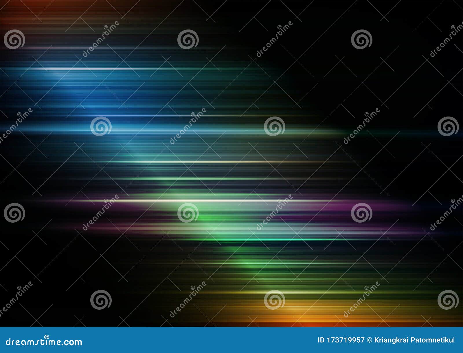 Horizontal Speed Line Halftone Pattern With Gradient Effect. Template ...