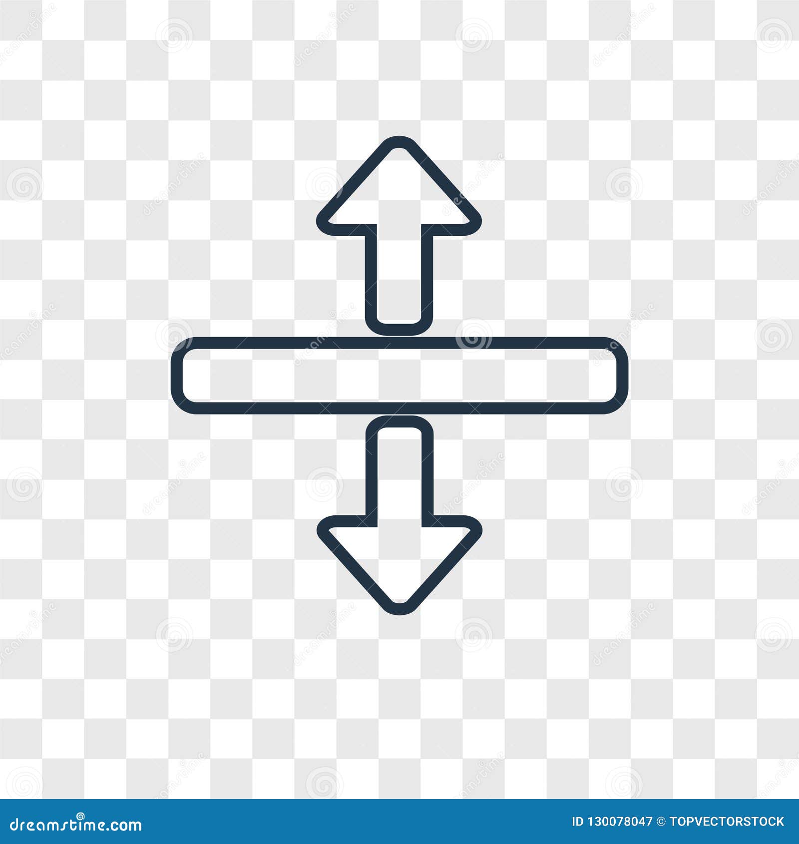 Horizontal Split Vector Icon On White Background. Flat Vector ...