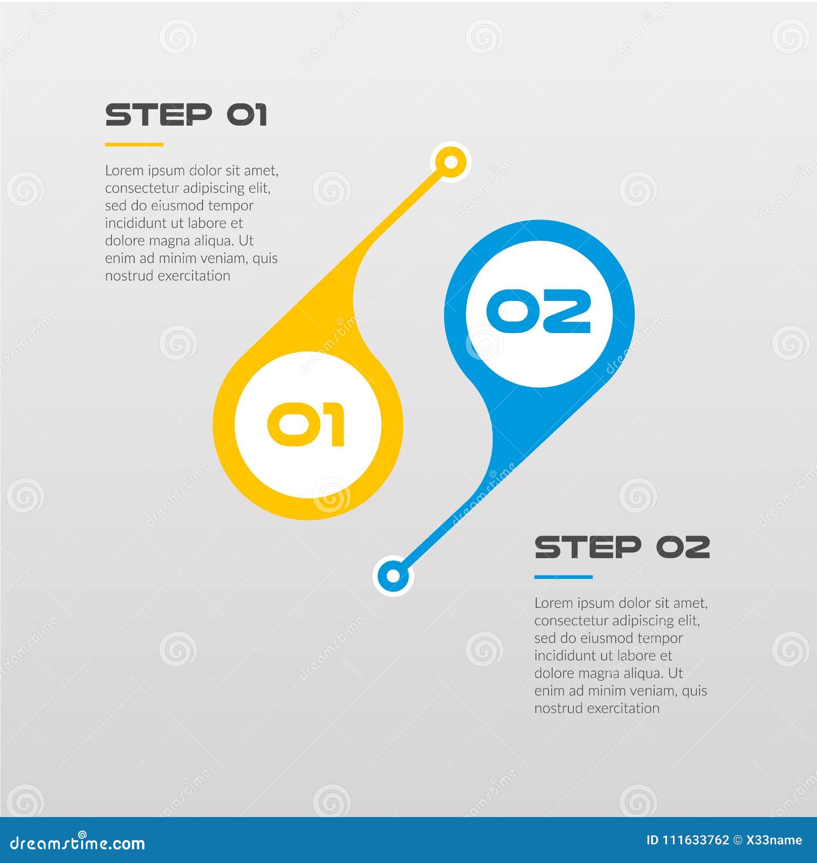 Horizontal Steps Timeline Infographics A Rectangle With Rounded Corners ...