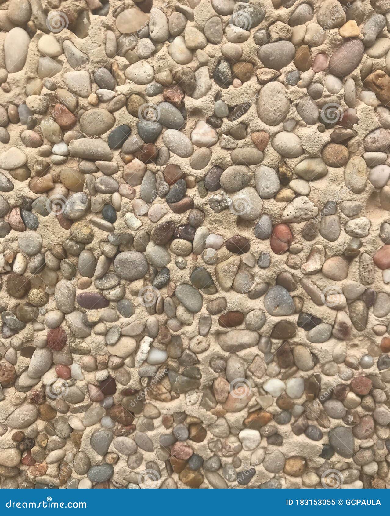 Horizontal Stone Wall for Pattern and Background Texture Stock Image ...