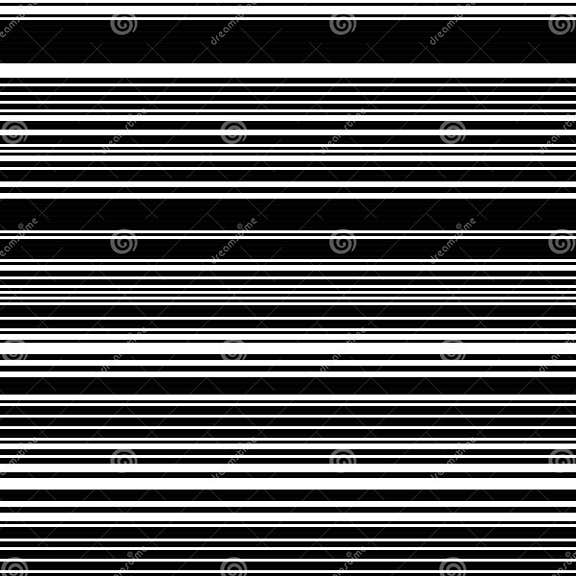 Horizontal Straight Black Lines Pattern Stock Vector - Illustration of ...