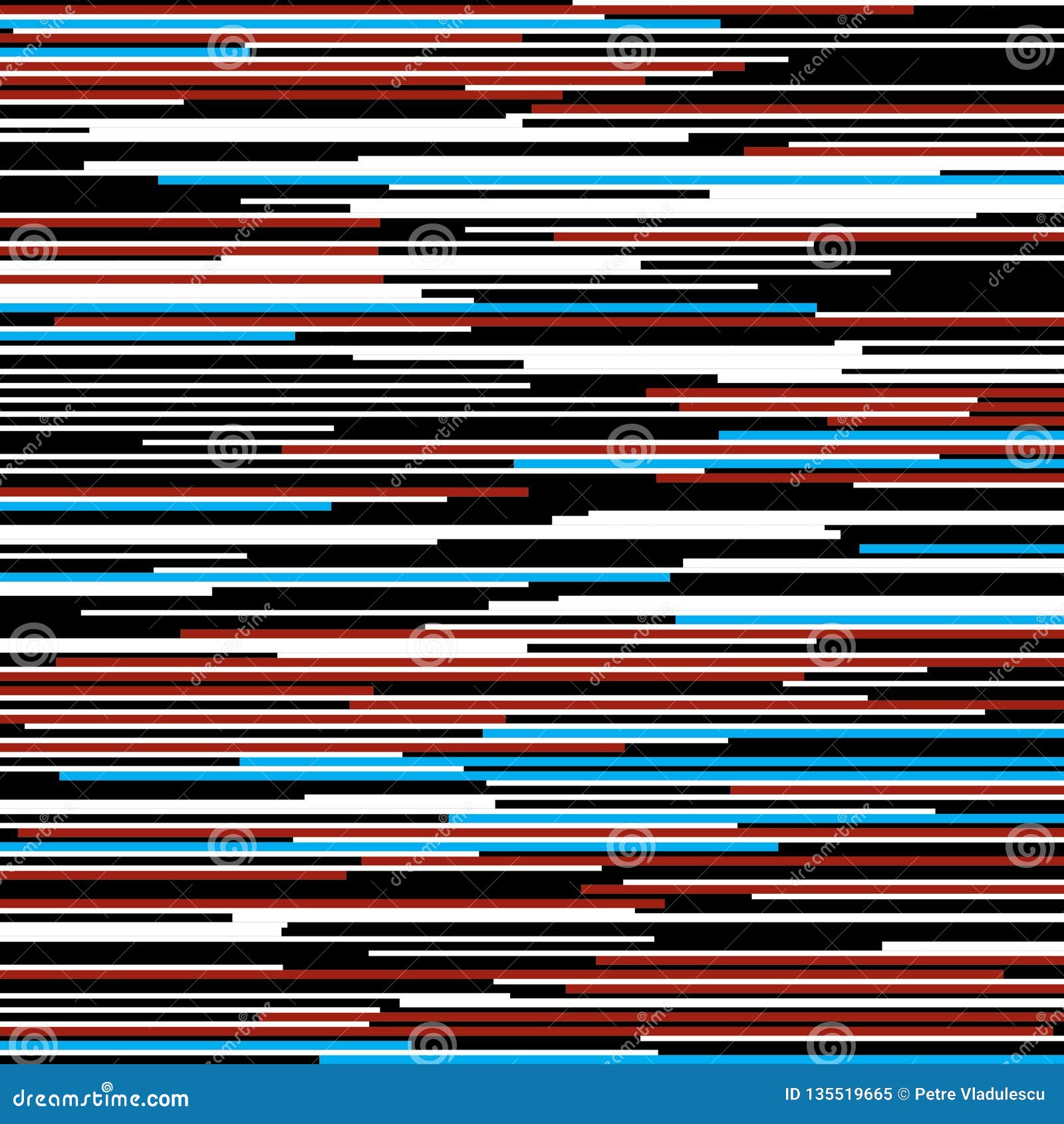 Horizontal Straight Line Black And White Pattern Design Background ...