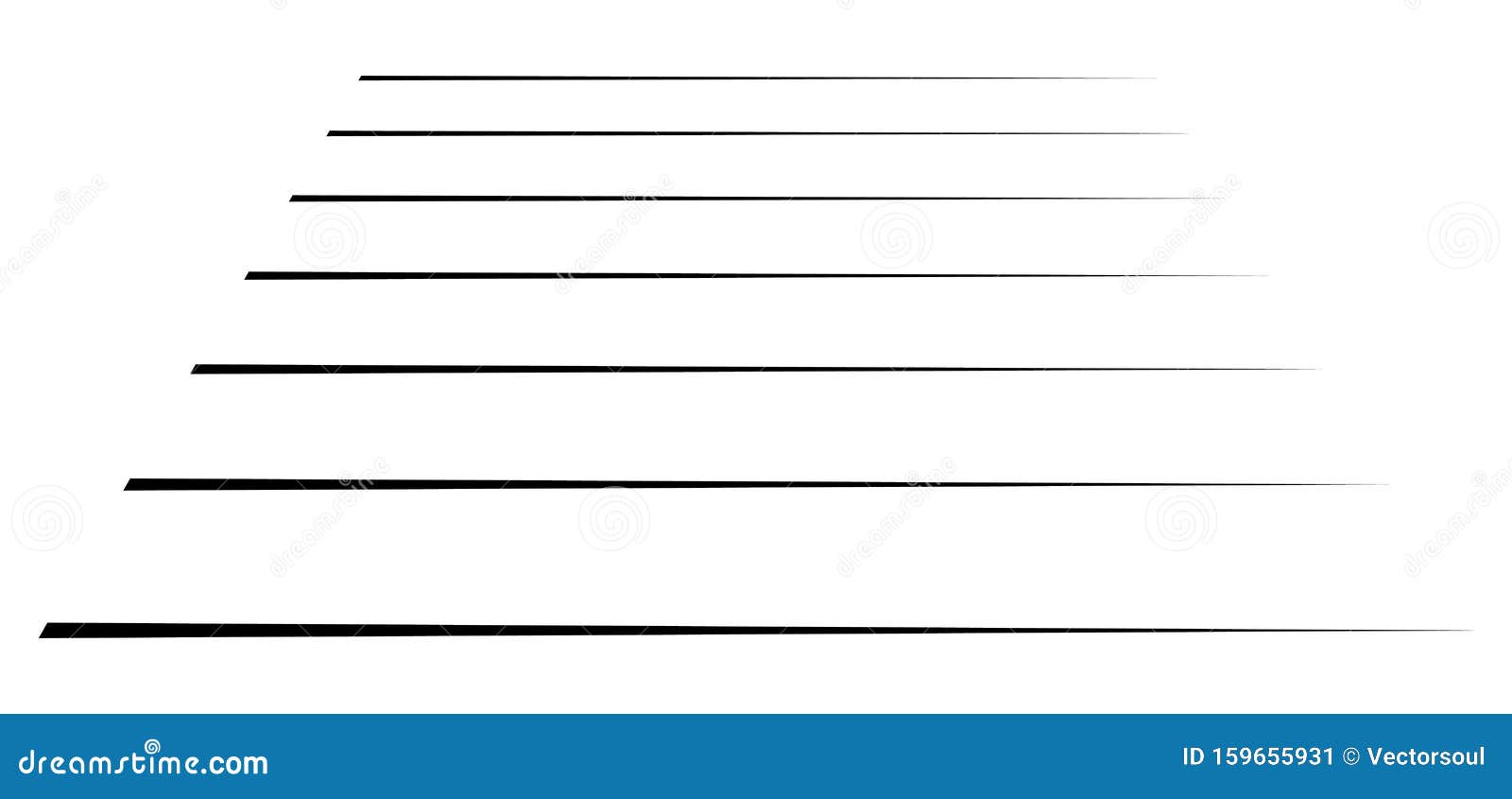 Horizontal Straight Line Black And White Pattern Design Background ...