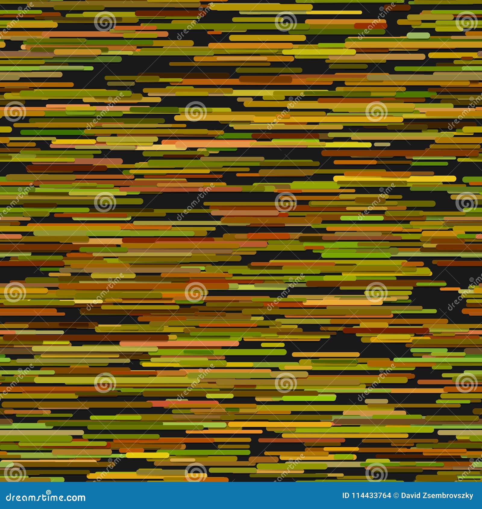 Horizontal Stripe Pattern Design Background - Seamless Vector Graphic ...