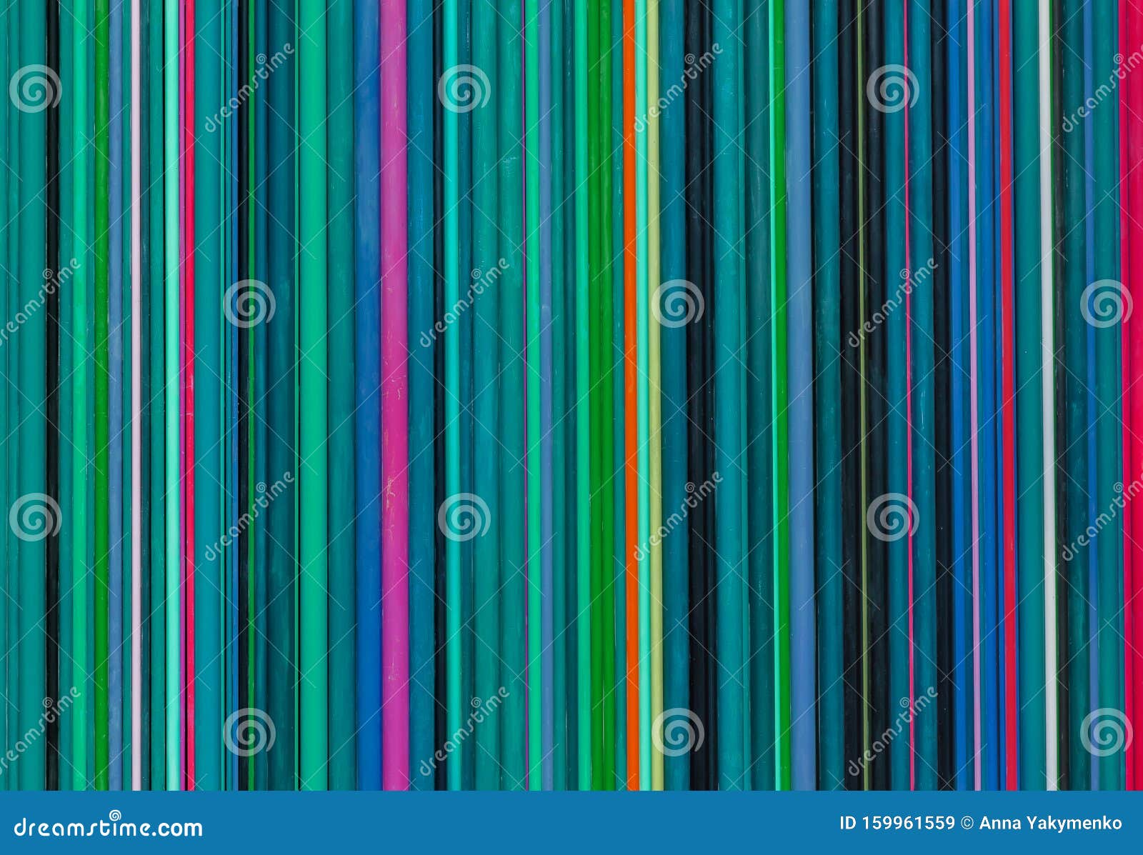 Horizontal Striped Background of Thin Bright Stripes of Different ...