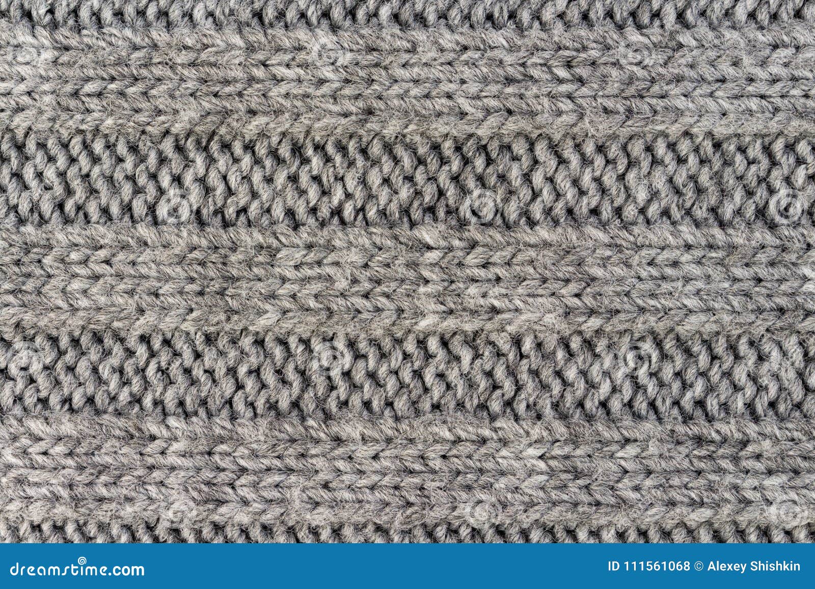 Horizontal Striped Gray Knitting Fabric Texture, Knitted Pattern ...