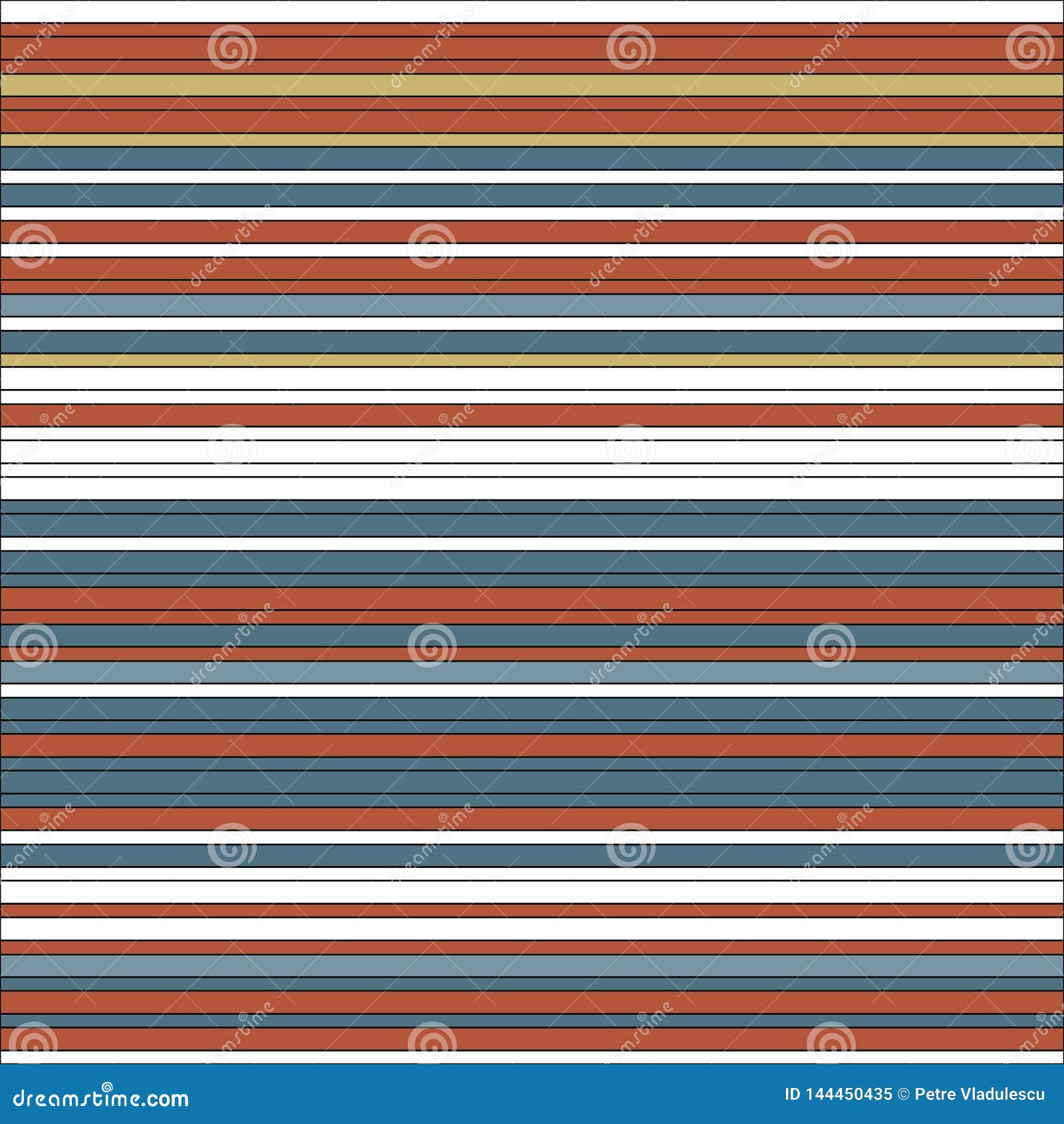 Horizontal colored lines stock vector. Illustration of decorative ...