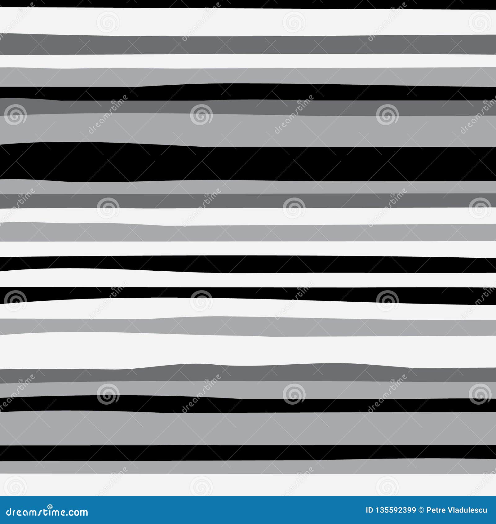 Horizontal stripes by hand stock vector. Illustration of pattern ...