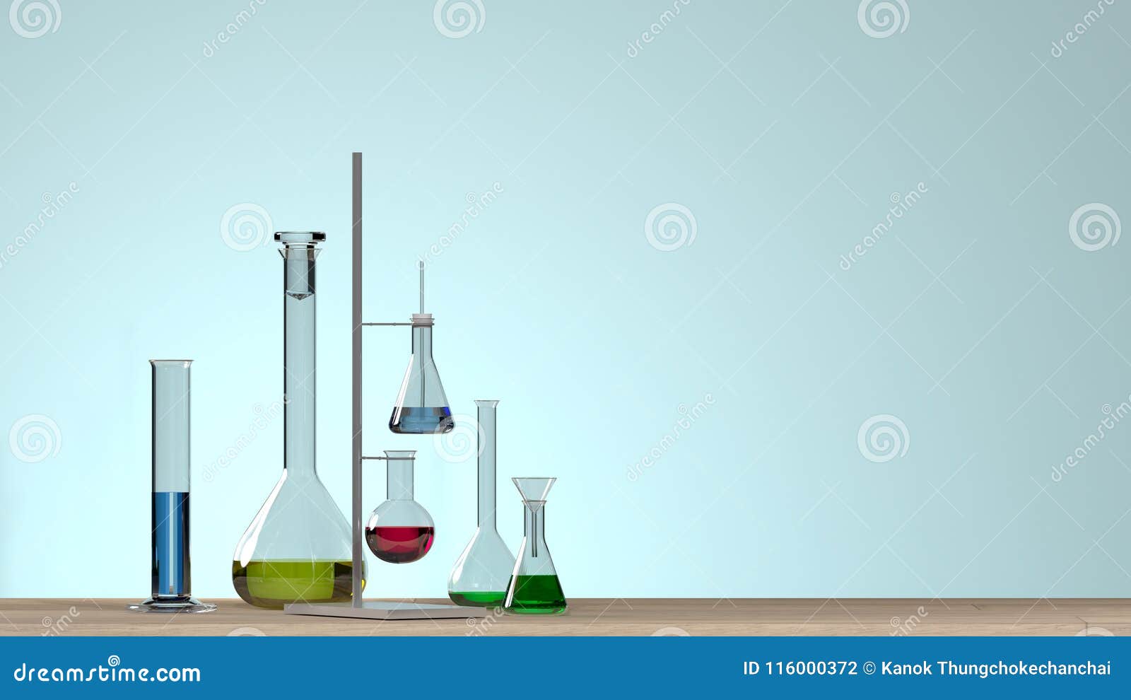Horizontal Template for a Poster Laboratory Equipment without People ...