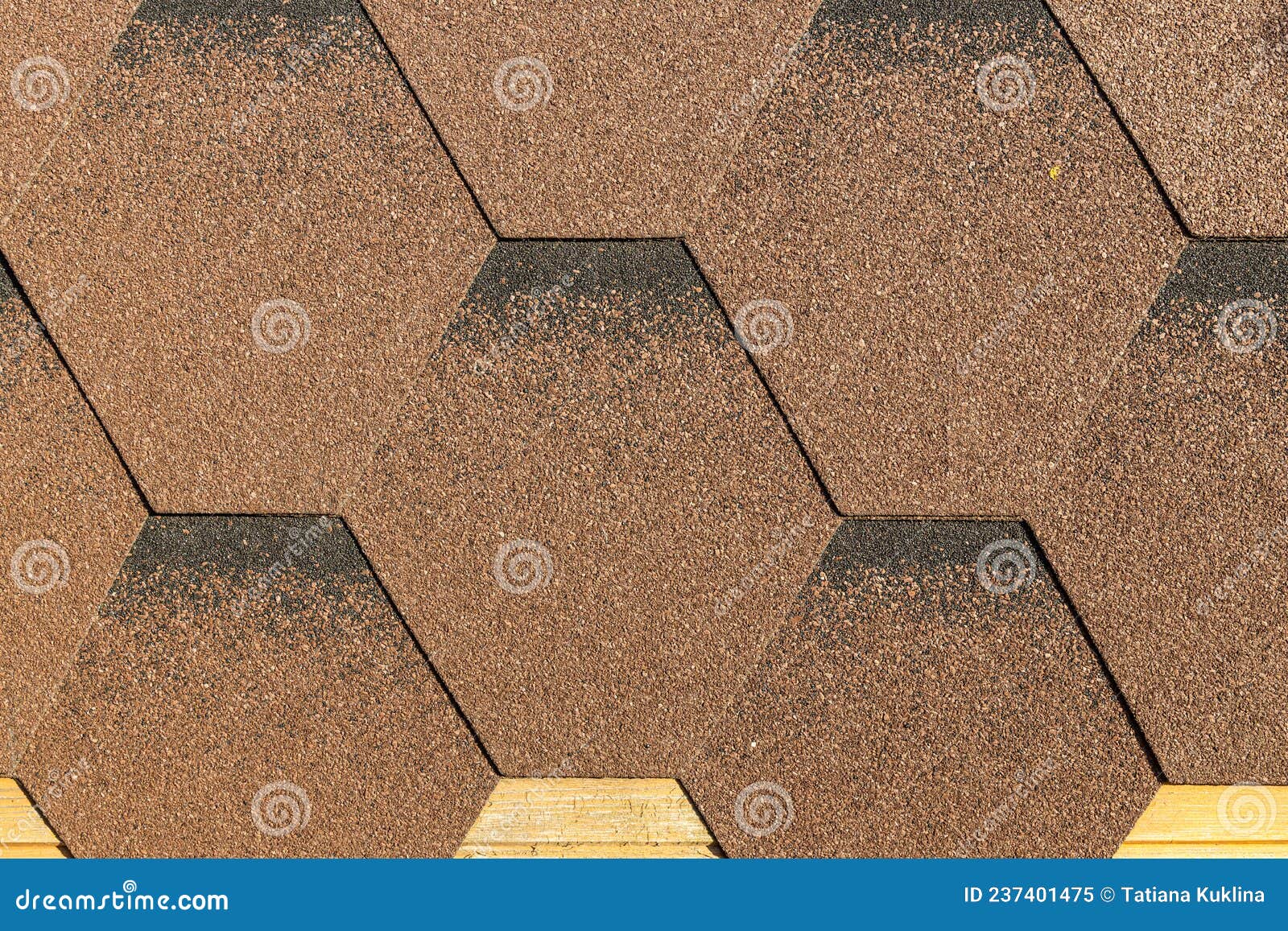 Horizontal Texture of a Brown Shingles Roof Stock Image - Image of ...