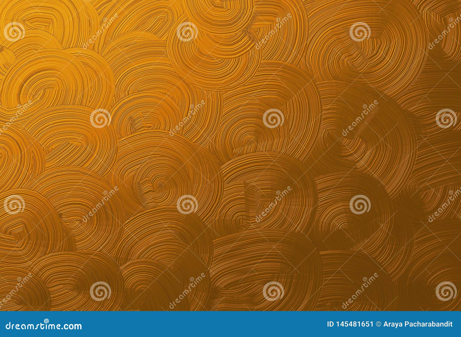 Horizontal Texture of Gold Spiral Pattern Background Stock Image ...