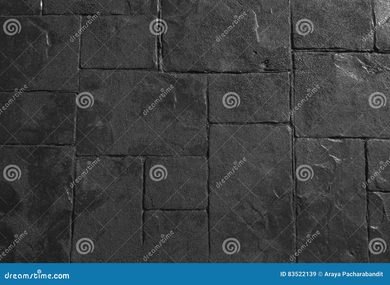 Horizontal Texture of the Gray Rock or Stone Floor Stock Image - Image ...