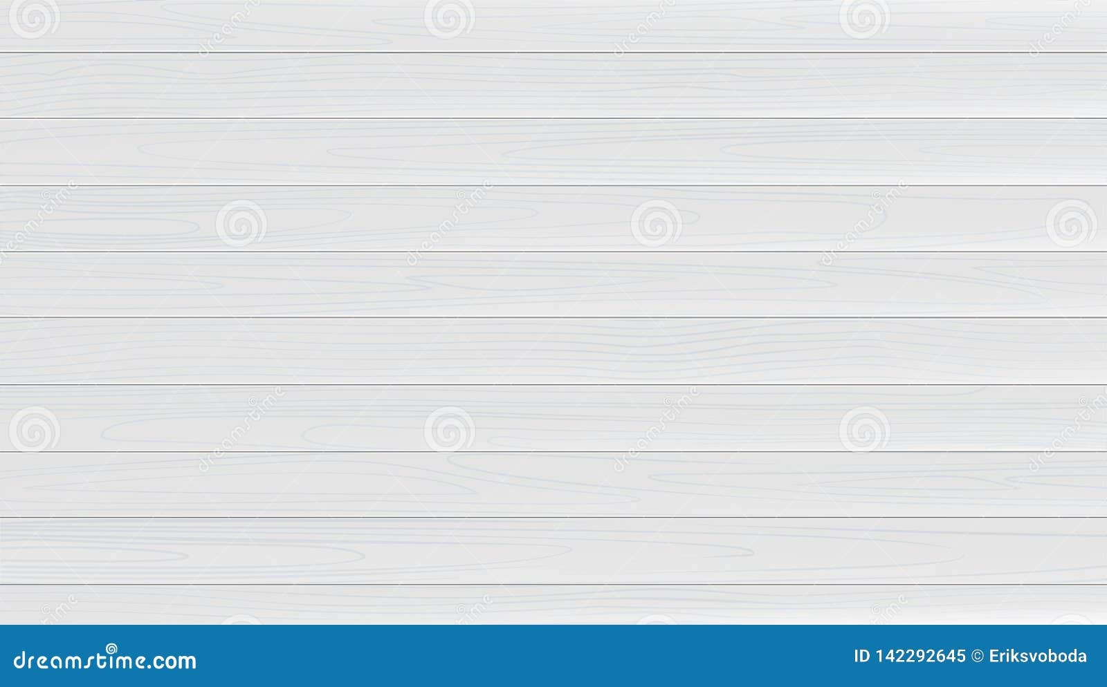 Horizontal Texture of Wood. Light Stripes of Wooden Planks, Vector ...