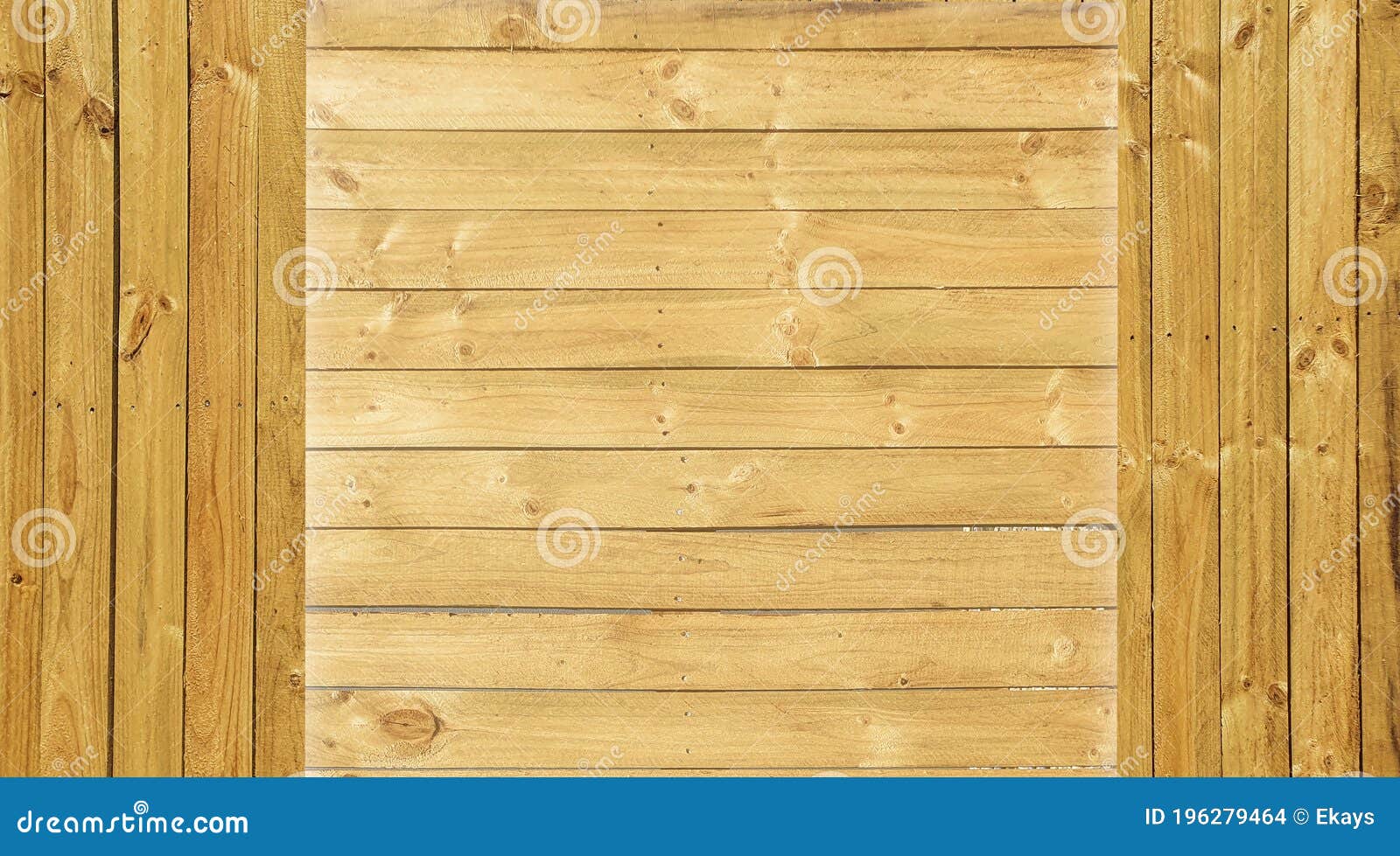 Horizontal and Vertical Timber Planks Stock Photo - Image of fence ...