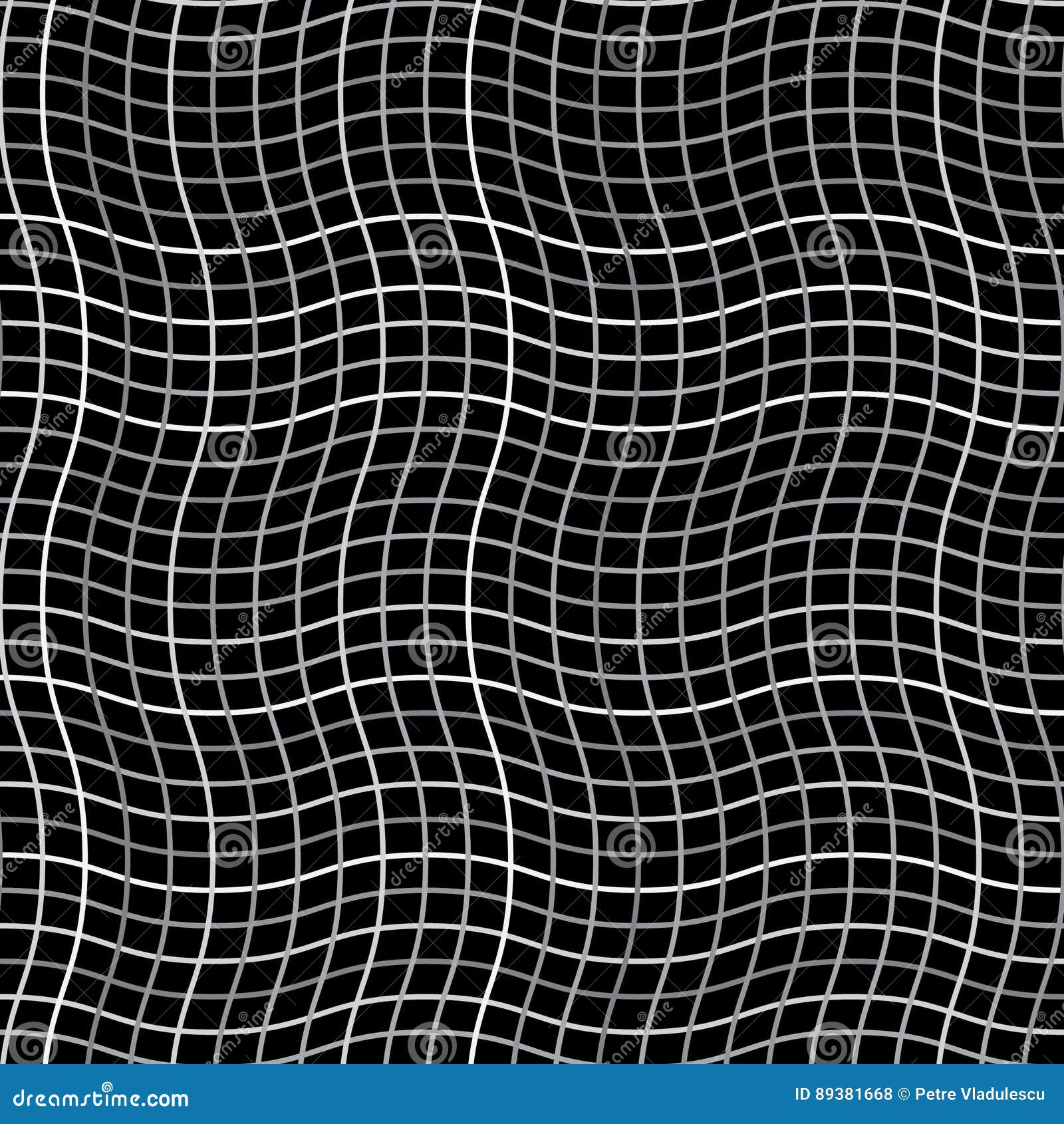 Horizontal and Vertical Wavy Gray Lines Stock Vector - Illustration of ...