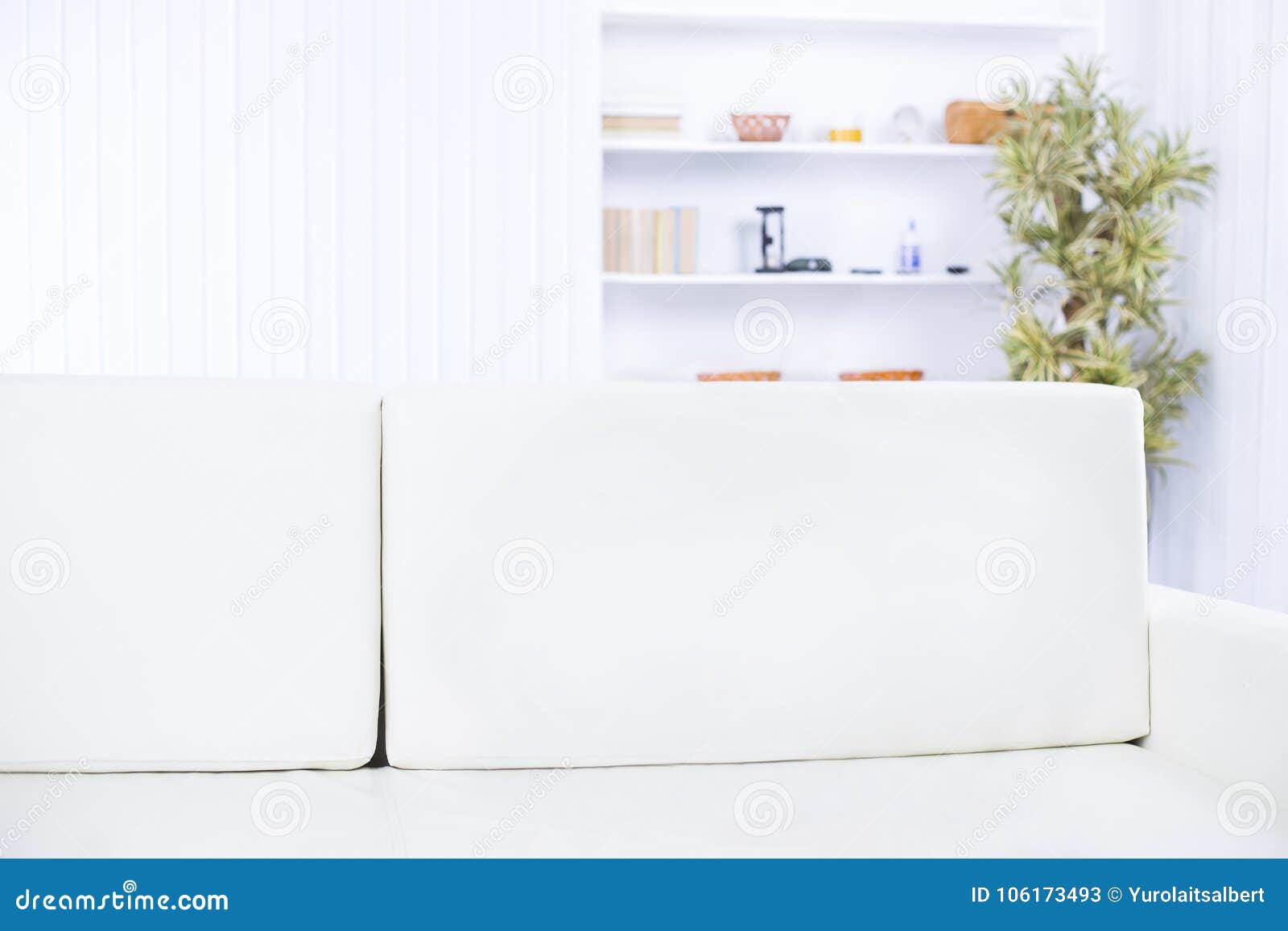Horizontal View of Elegant Modern Office Interior Stock Image - Image ...