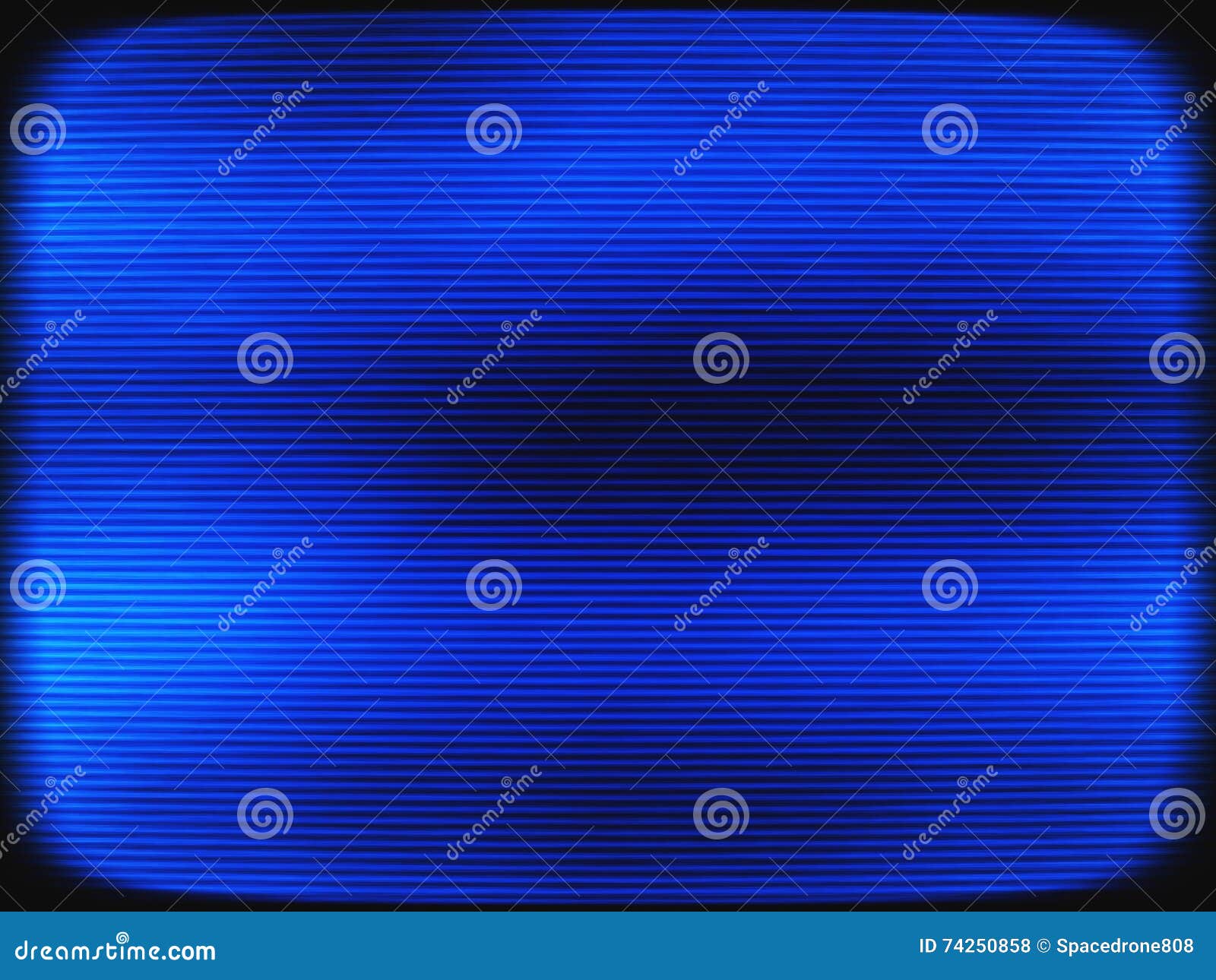 Horizontal Vintage Blue Interlaced Tv Screen Abstraction Backgro Stock ...