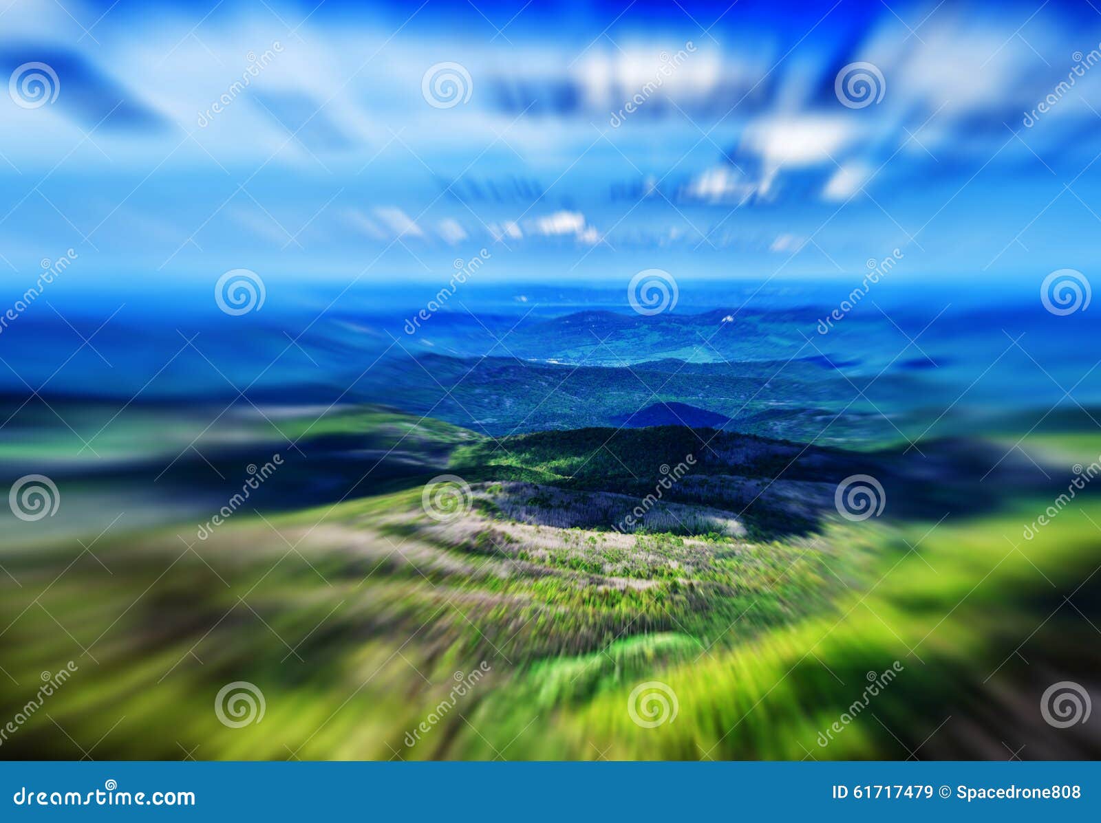 Horizontal Vivid Bokeh Zoom Landscape Abstraction Stock Photos - Free ...