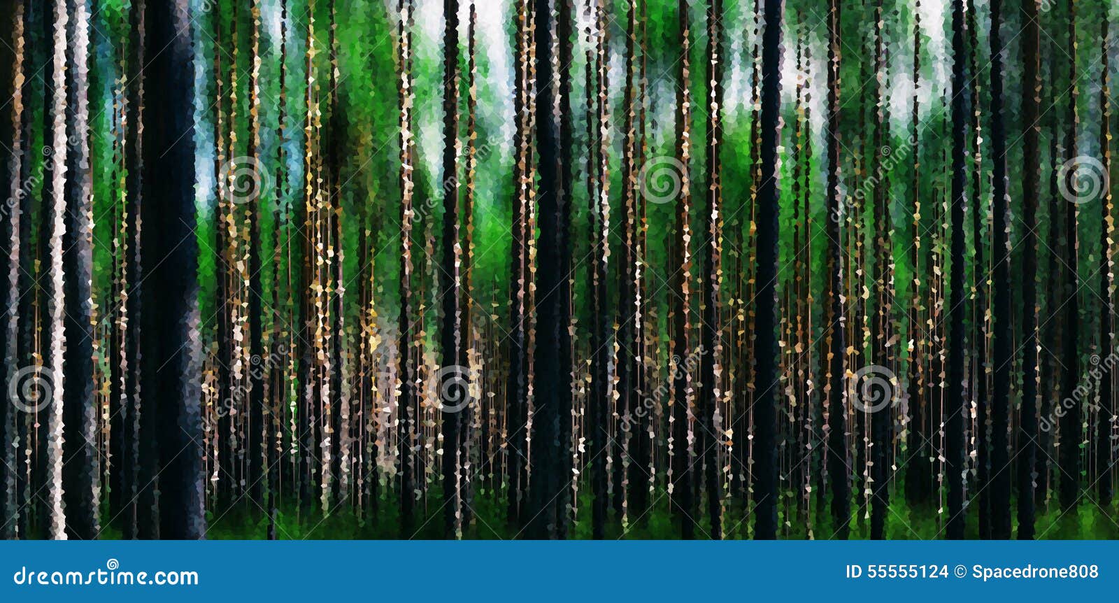 Horizontal Vivid Forest Wood Abstraction Background Stock Photo - Image ...