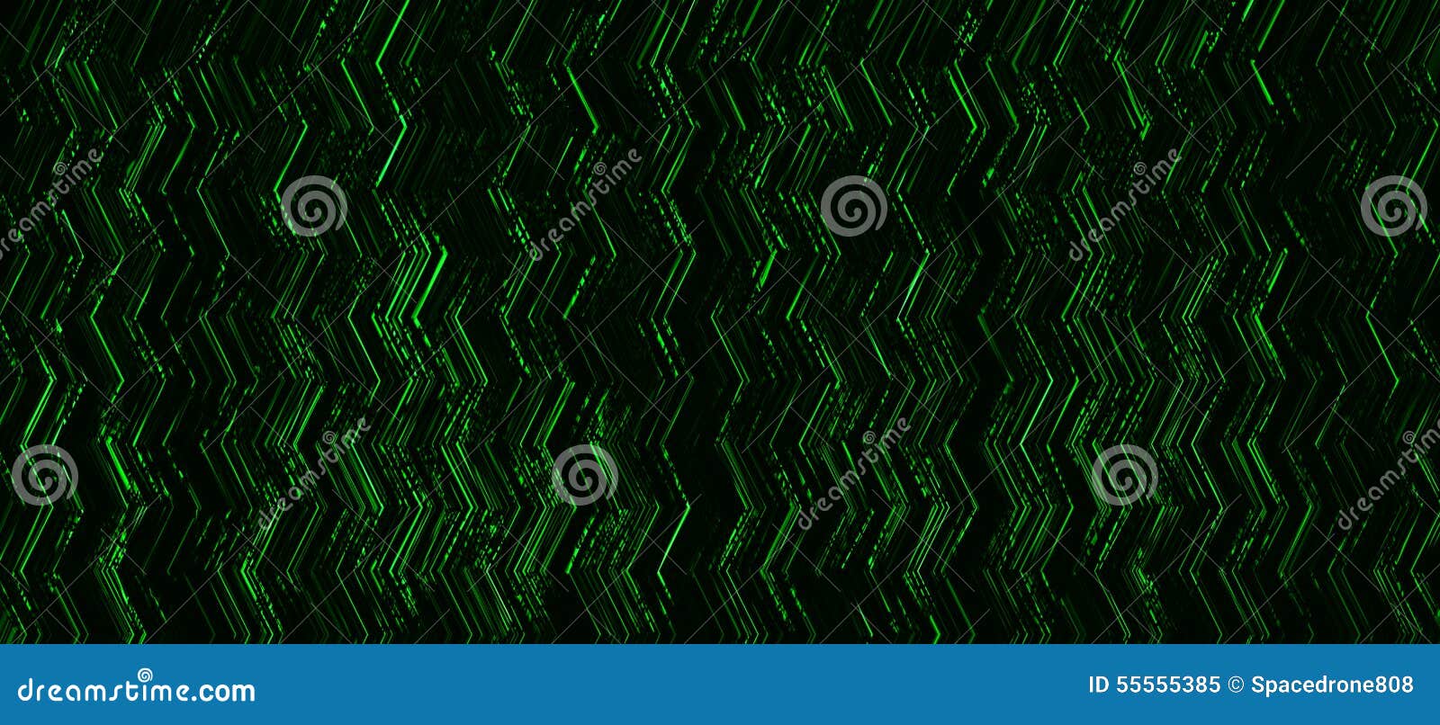 Horizontal Vivid Matrix Neo Cyberpunk Hacker Terminal Distorted Stock ...