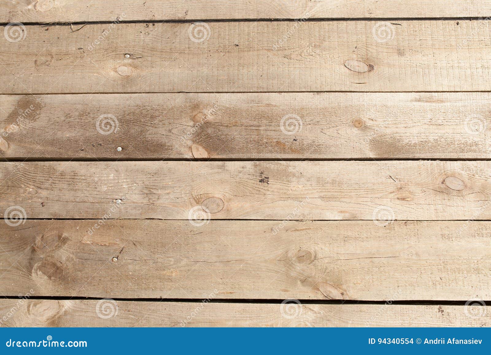 Horizontal Wood Planking Wall Background. Natural Texture. Stock Photo ...
