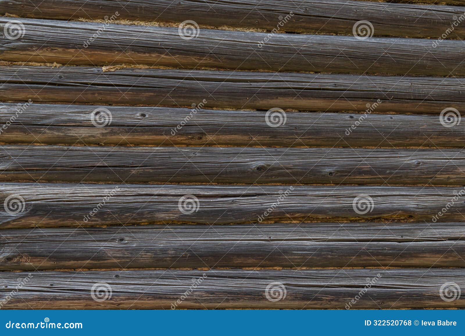Horizontal Wooden Log Wall Backdrop, Backgounds Stock Photo - Image of ...