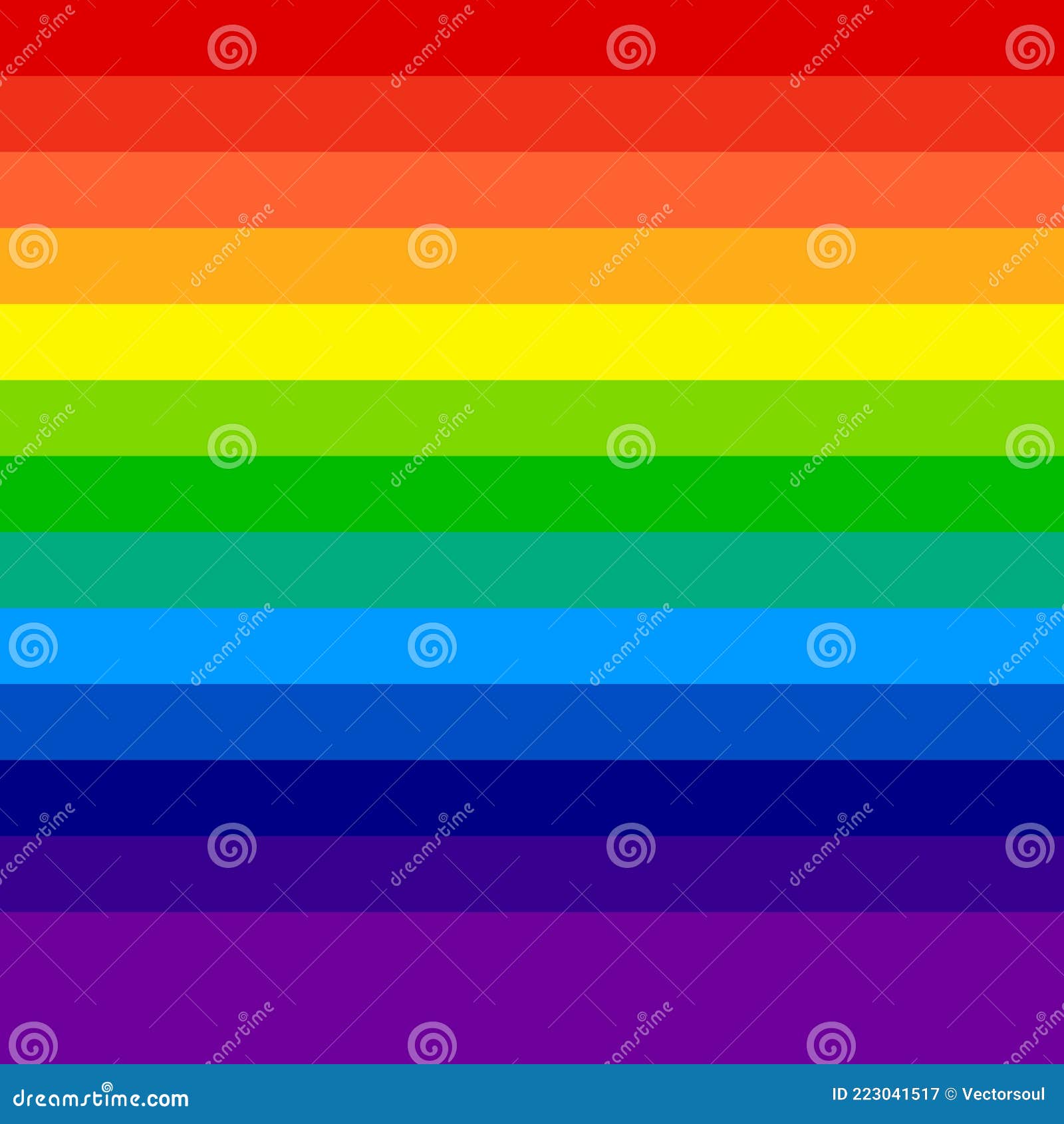 Horizontally Repeatable Rainbow Spectrum Background, Pattern. Rainbow ...