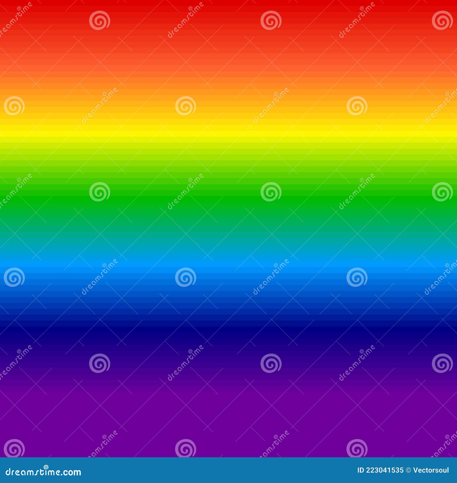 Horizontally Repeatable Rainbow Spectrum Background, Pattern. Rainbow ...