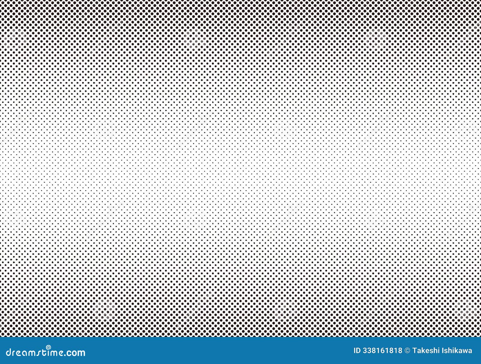 Horizontally Repeatable Seamless Rectangle Monochrome Halftone ...