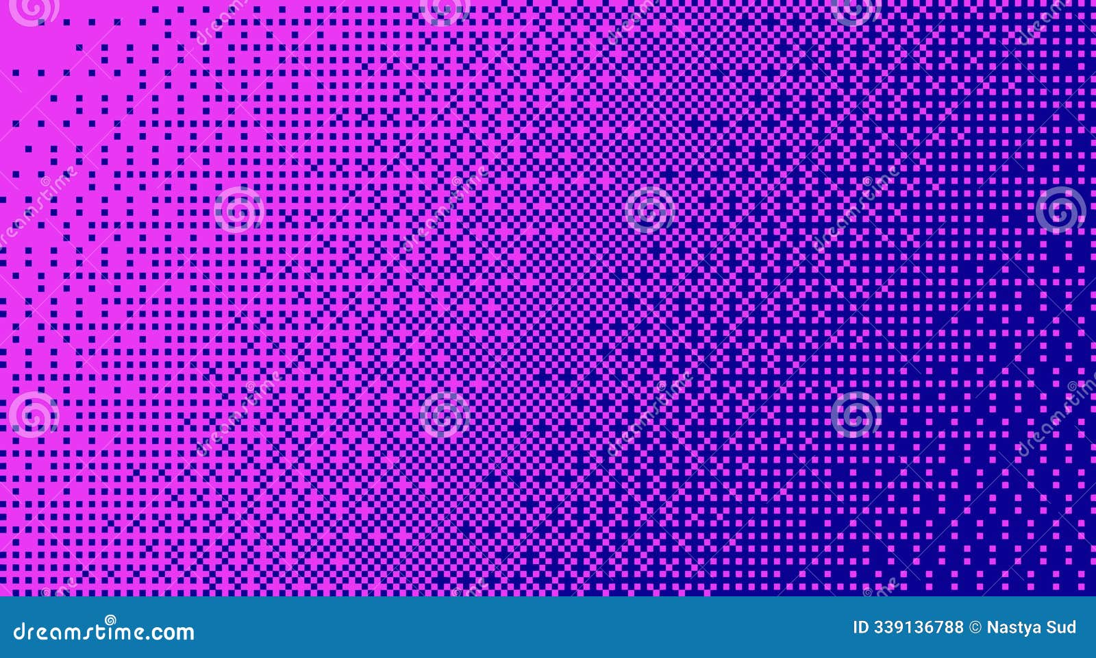 Halftone Pixelated Gradient Background. Faded Square Particles Texture ...
