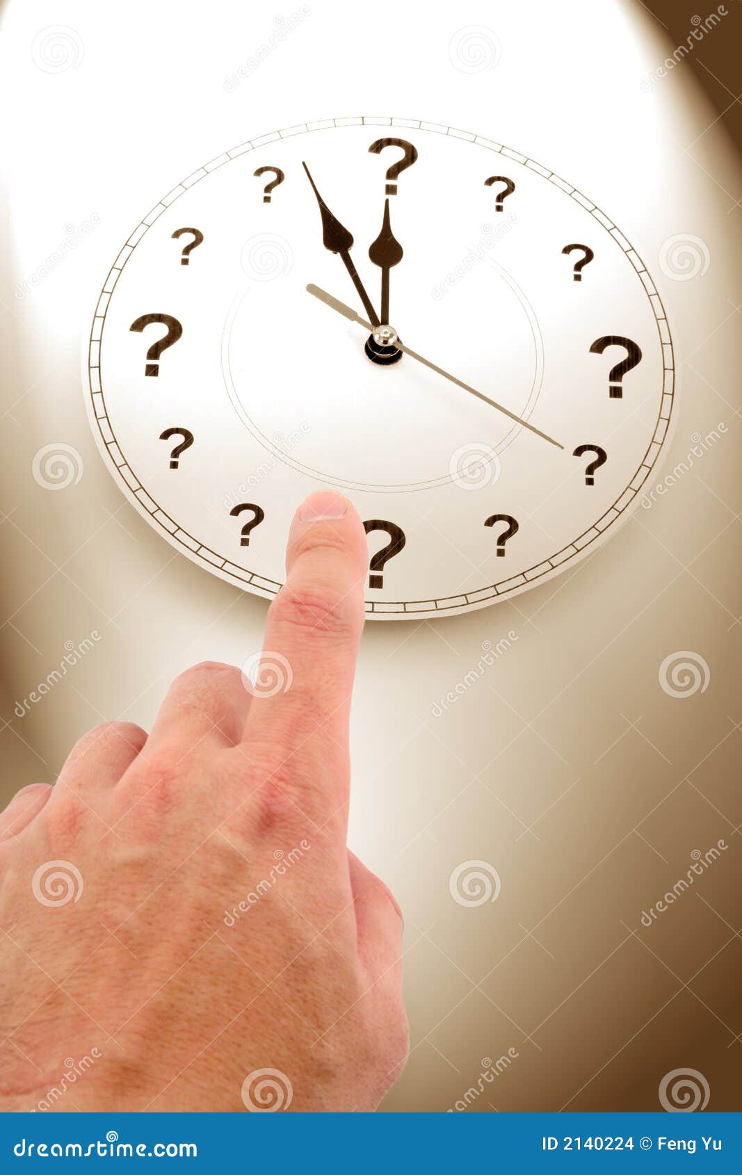Horloge De Point D'interrogation Photo stock - Image du question ...