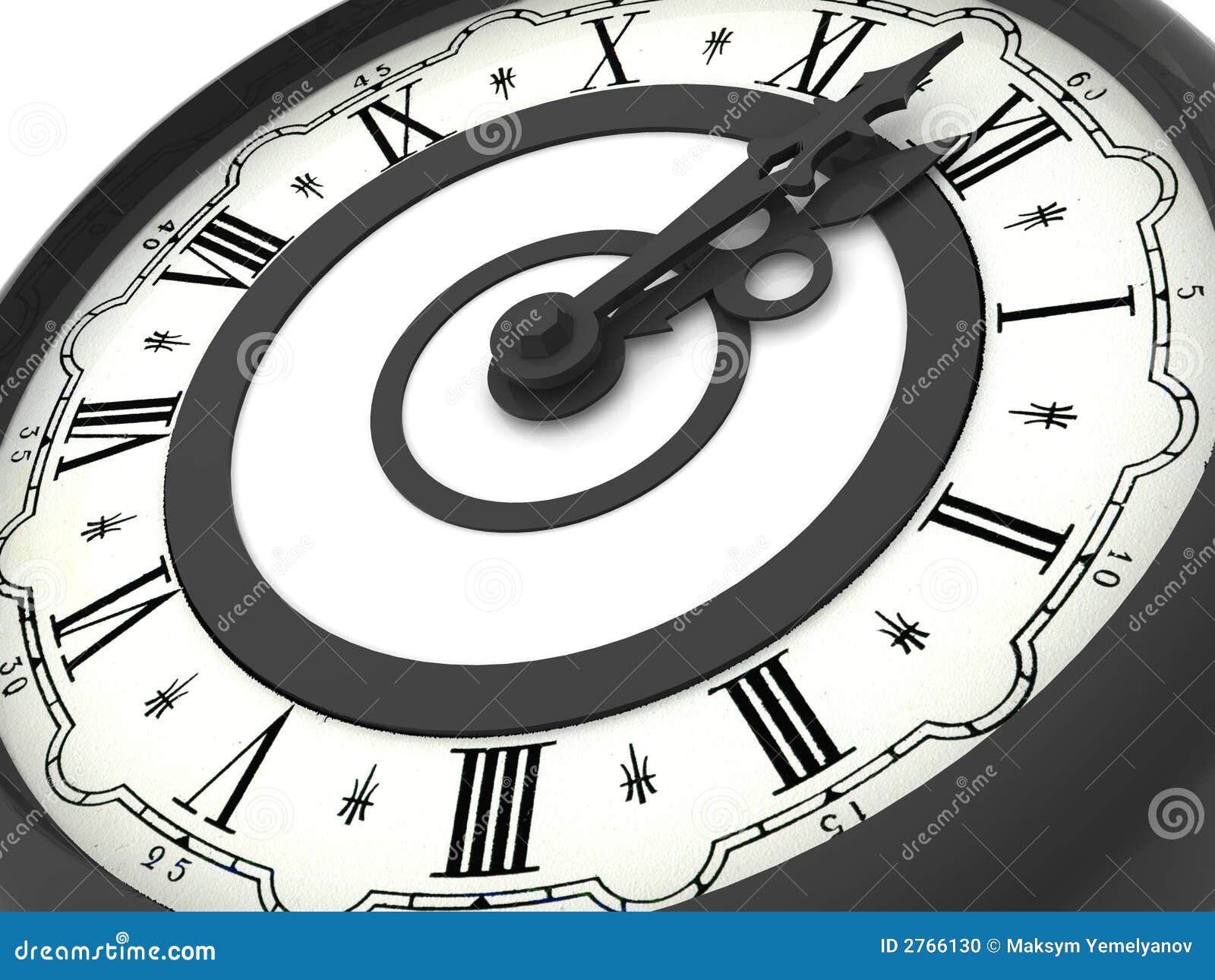 Horloge. Minuit illustration stock. Illustration du quartz - 2766130