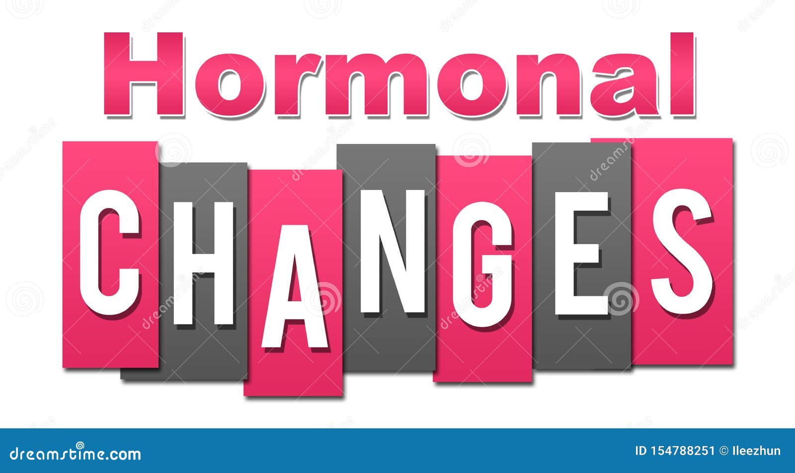 Hormonal Changes Colorful Graphical Bar Stock Image | CartoonDealer.com ...