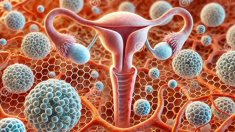 Hormone Being Released from a Gland,molecular Release Process Glandular ...