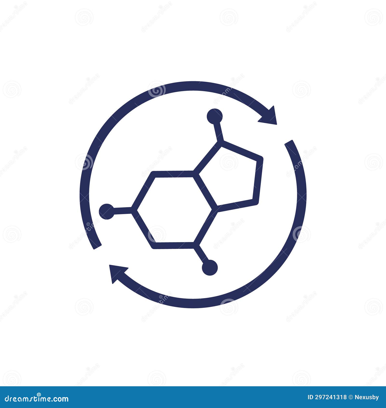 Hormone Replacement Therapy Icon, Vector Stock Vector - Illustration of ...