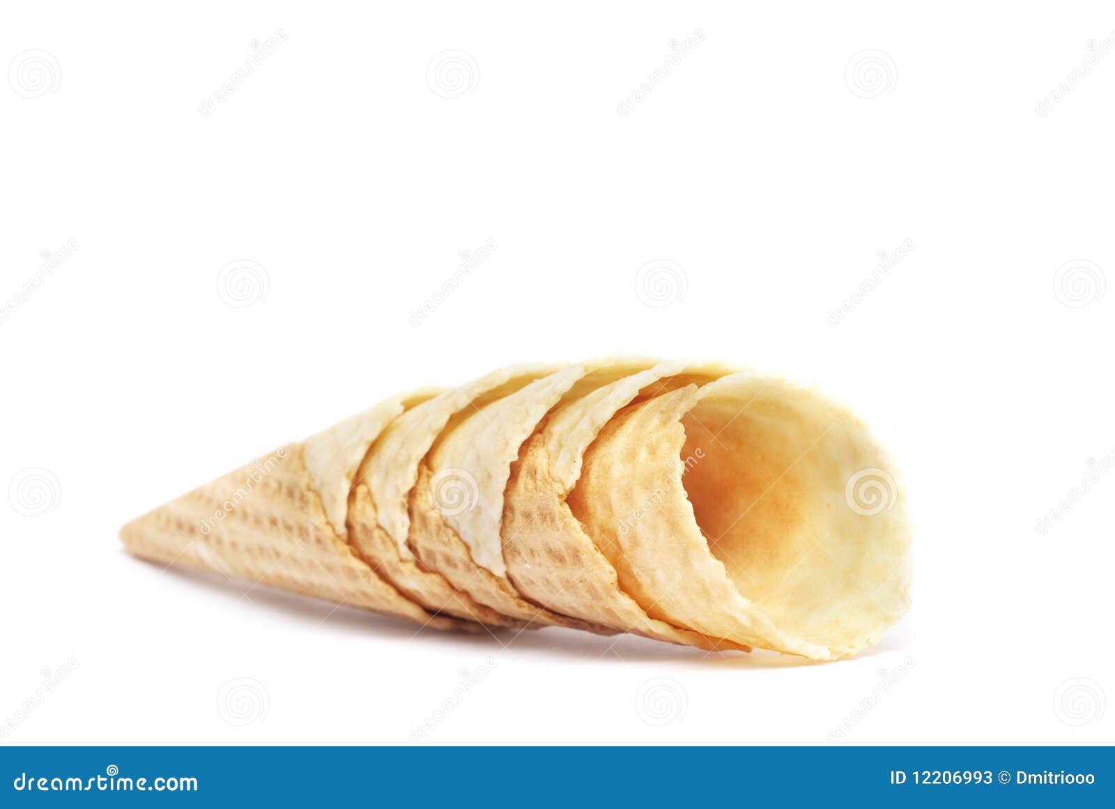 Horn for ice cream stock image. Image of summer, sweet - 12206993