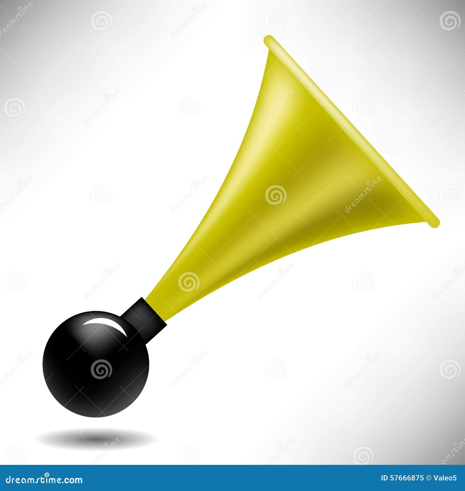 Horn Icon stock vector. Illustration of punk, honk, metal - 57666875