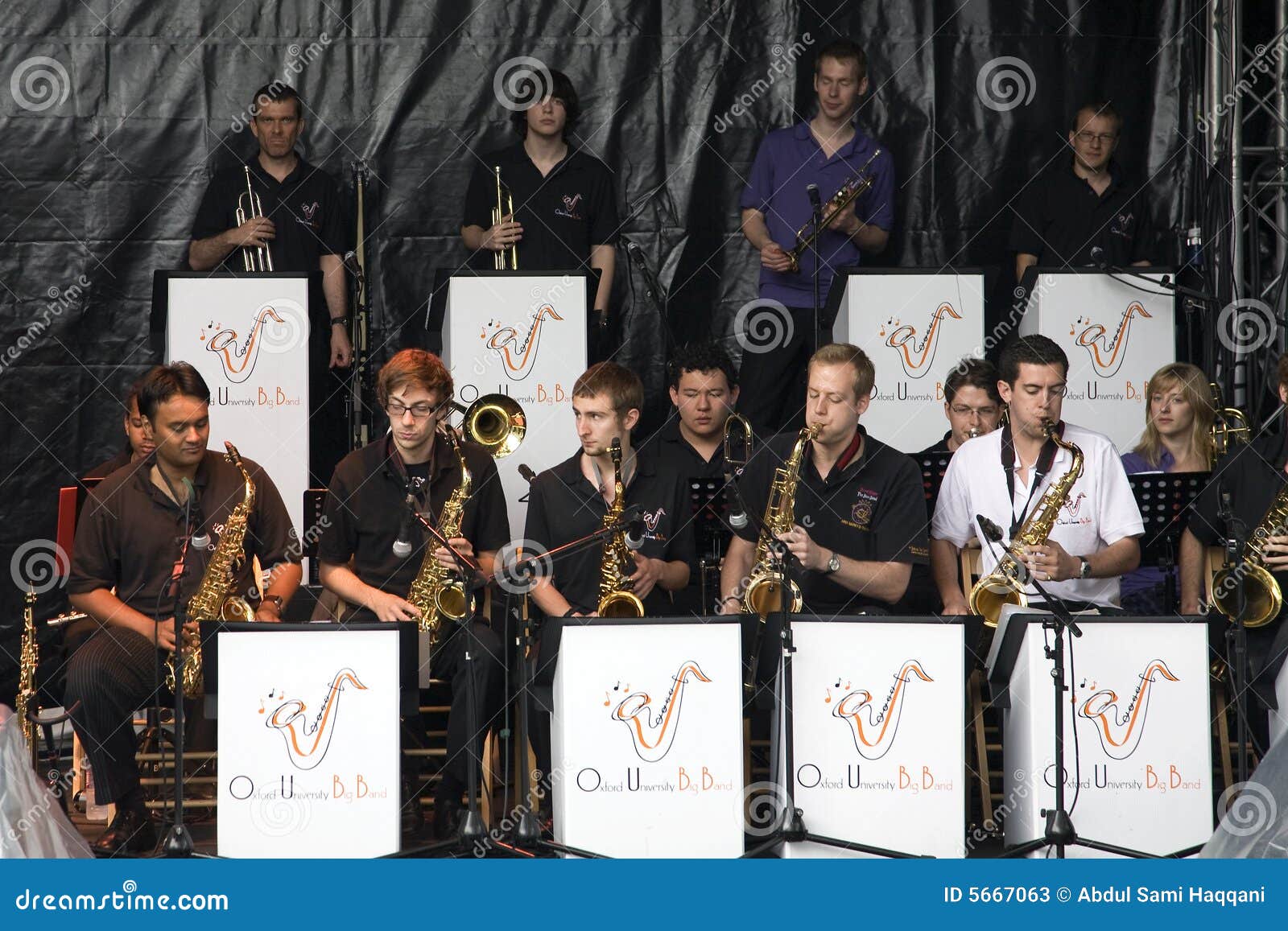 Horn section editorial stock photo. Image of oxford, artists - 5667063