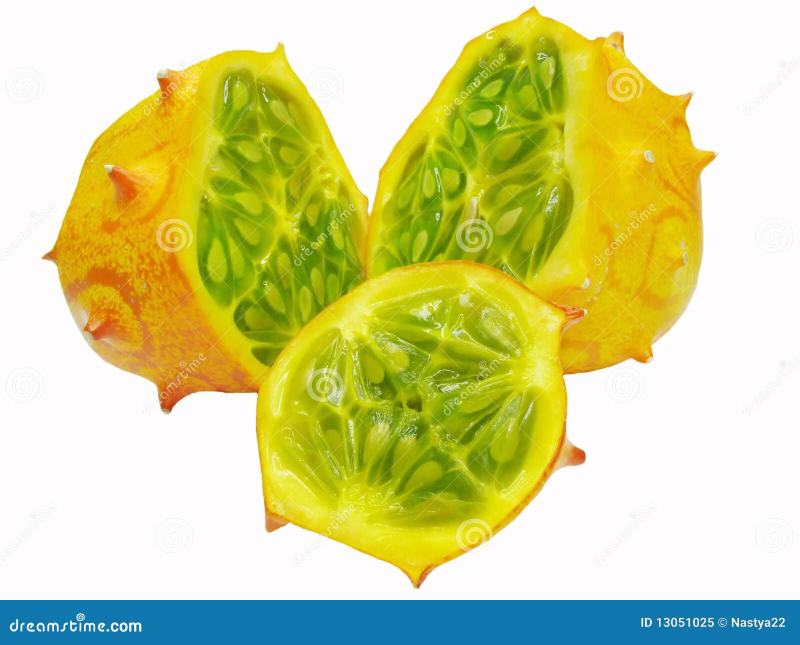 Horned melon fruit stock image. Image of ingredient, ripe - 13051025