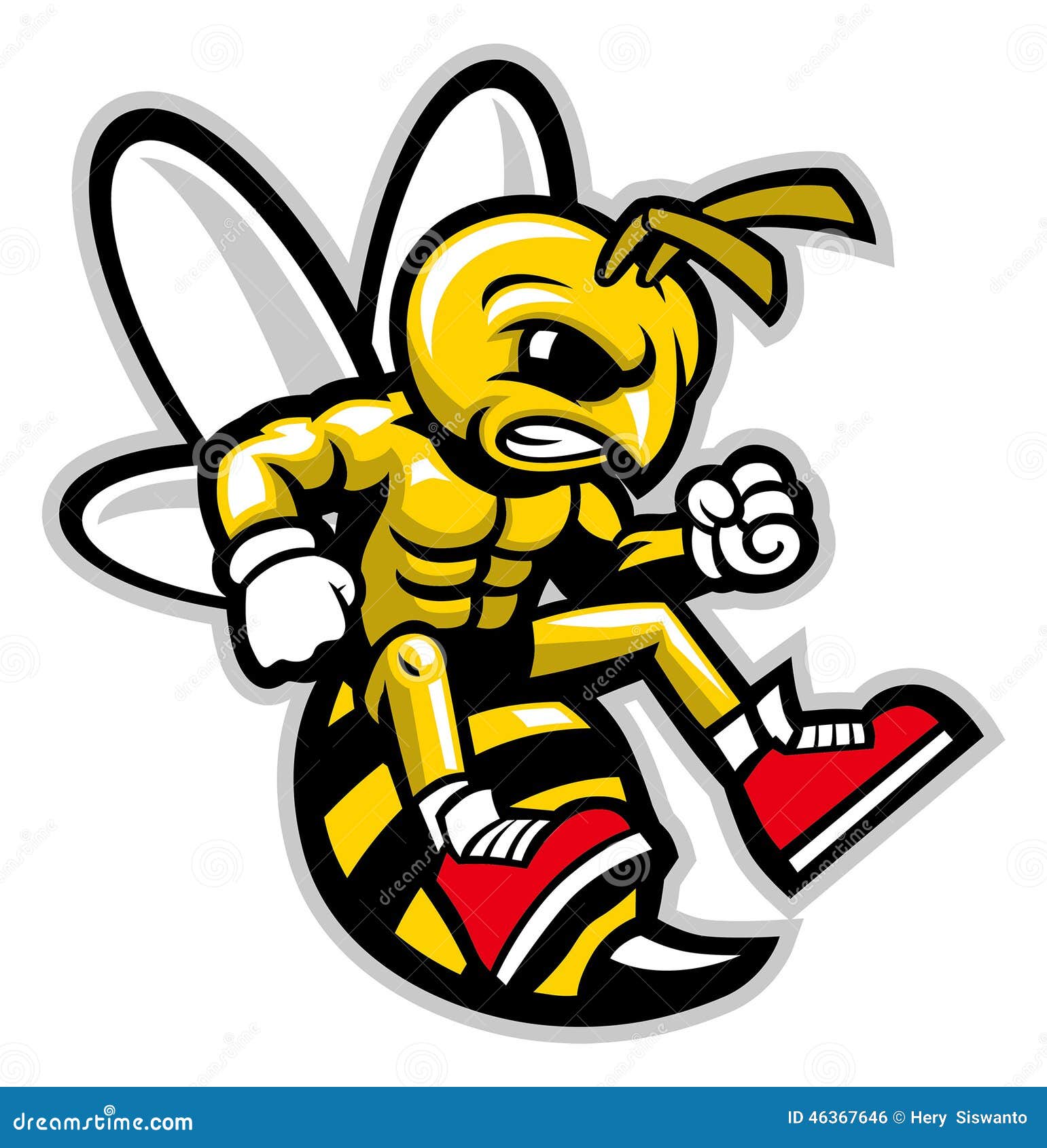 Yellow Jacket Logo Vector