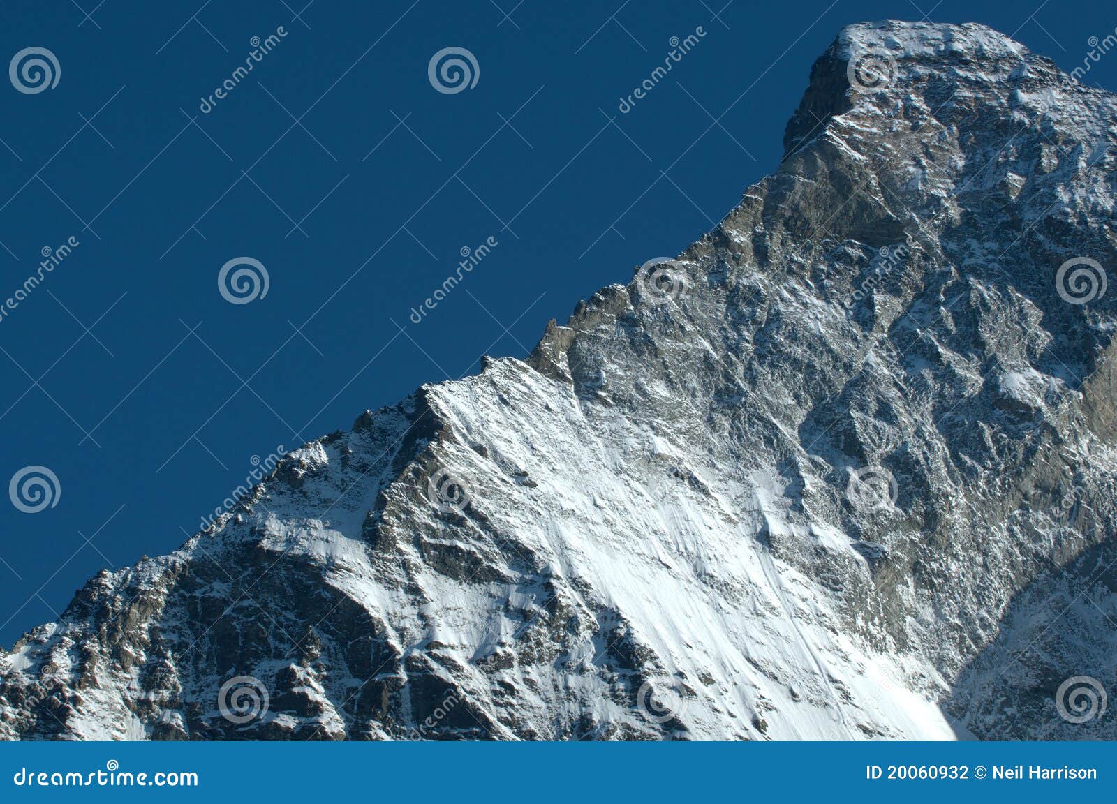 The Hornli Ridge stock photo. Image of climb, route, ridge - 20060932