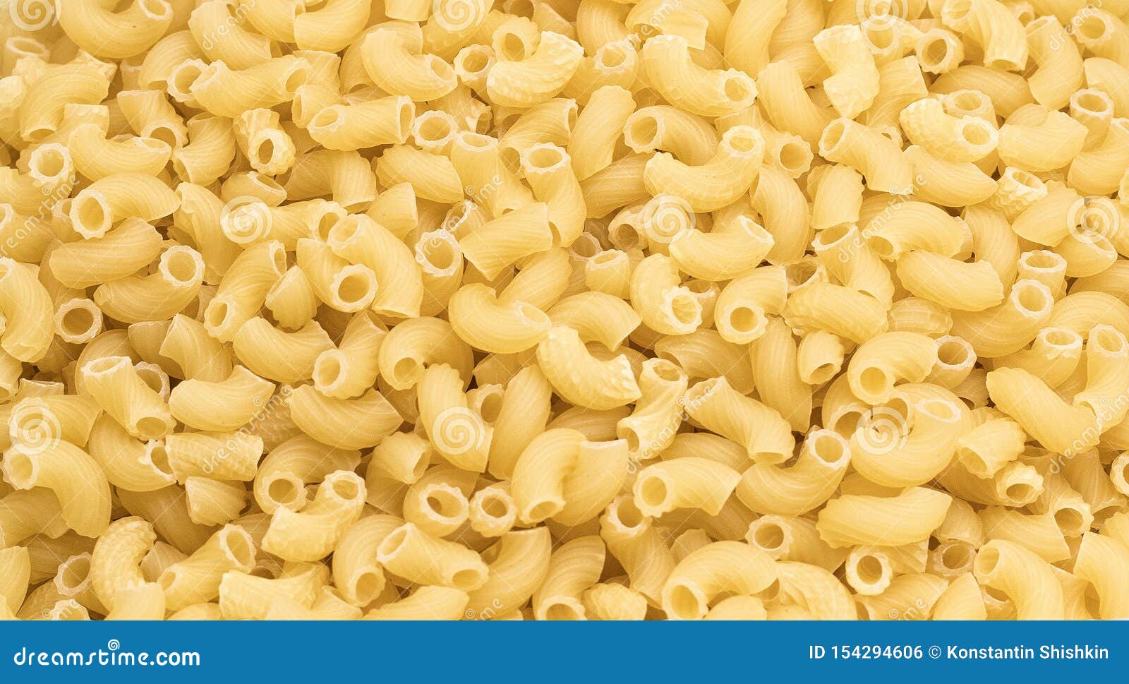 Horns Pasta in in Quantities - Macaroni Texture Stock Photo - Image of ...