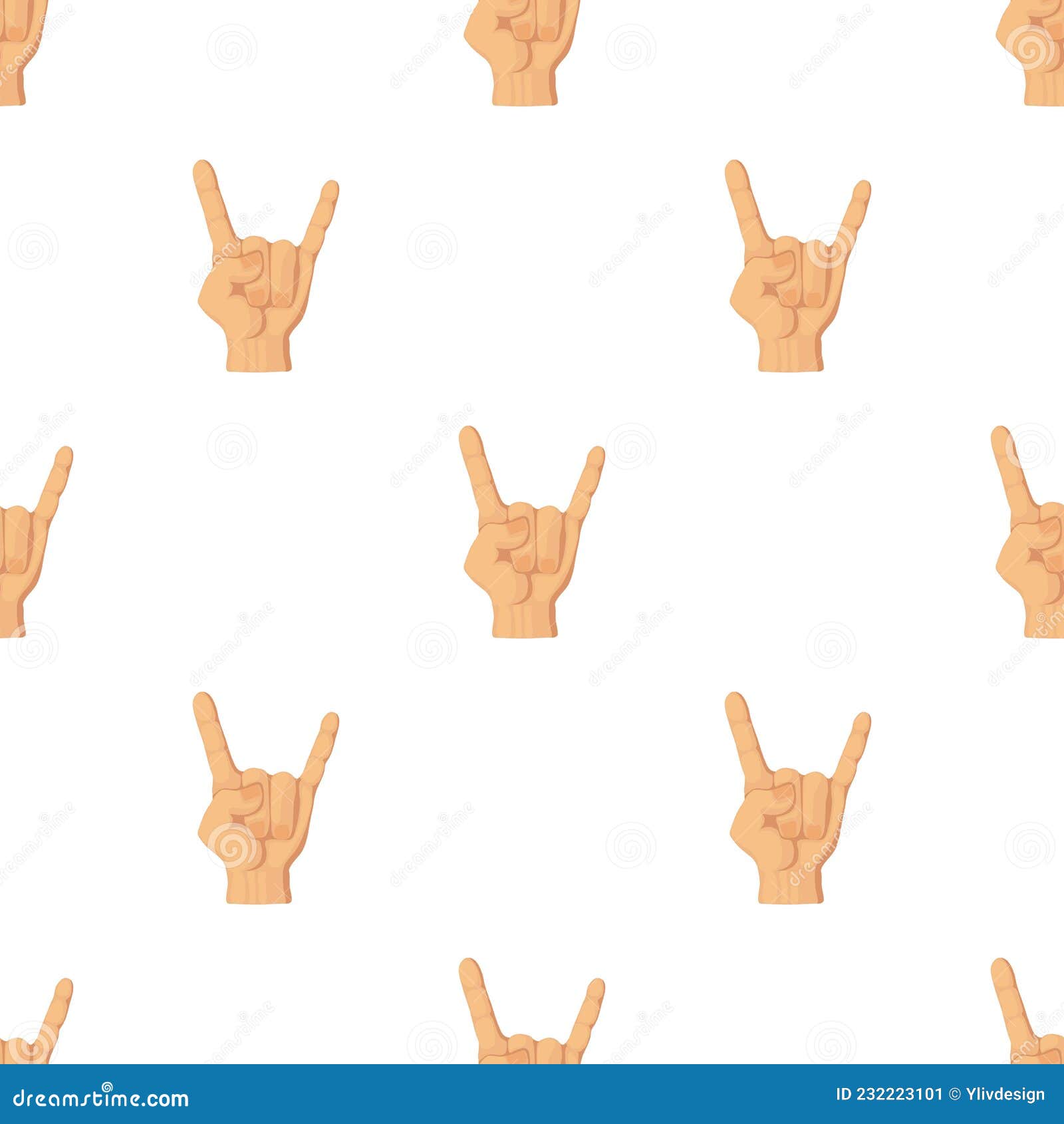 Horns Pattern Seamless Vector Stock Vector - Illustration of hard ...