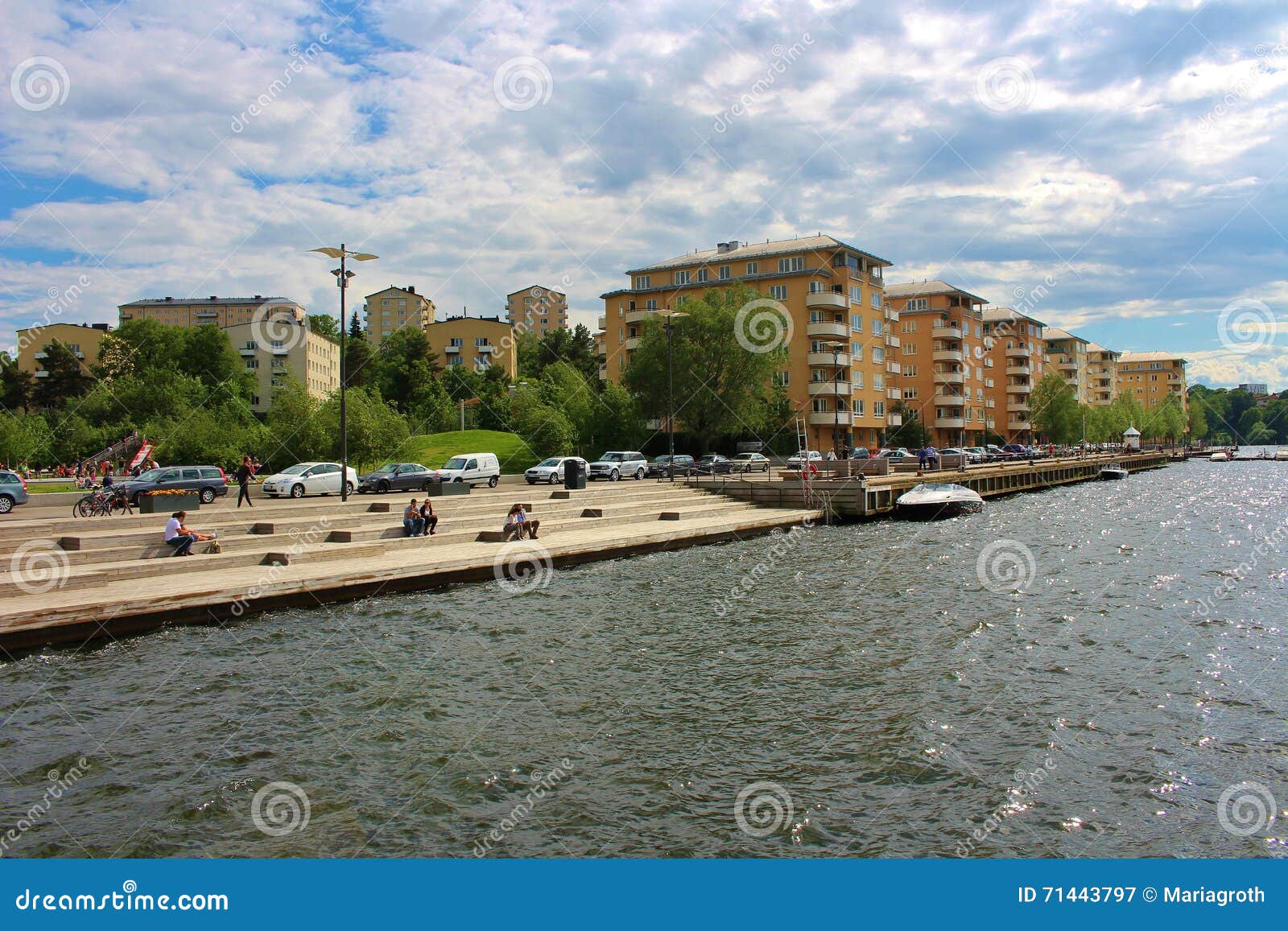 Hornsbergs strand editorial photography. Image of north - 71443797