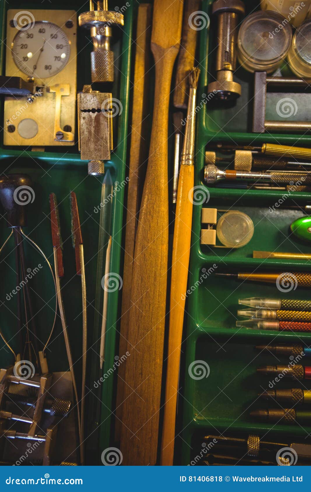 Horologist Workshop with Clock Repairing Tools, Equipments and ...