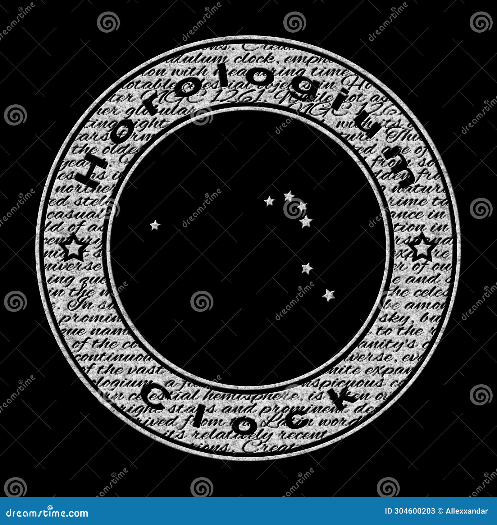 Horologium Star Constellation, Clock Constellation, Pendulum Clock ...