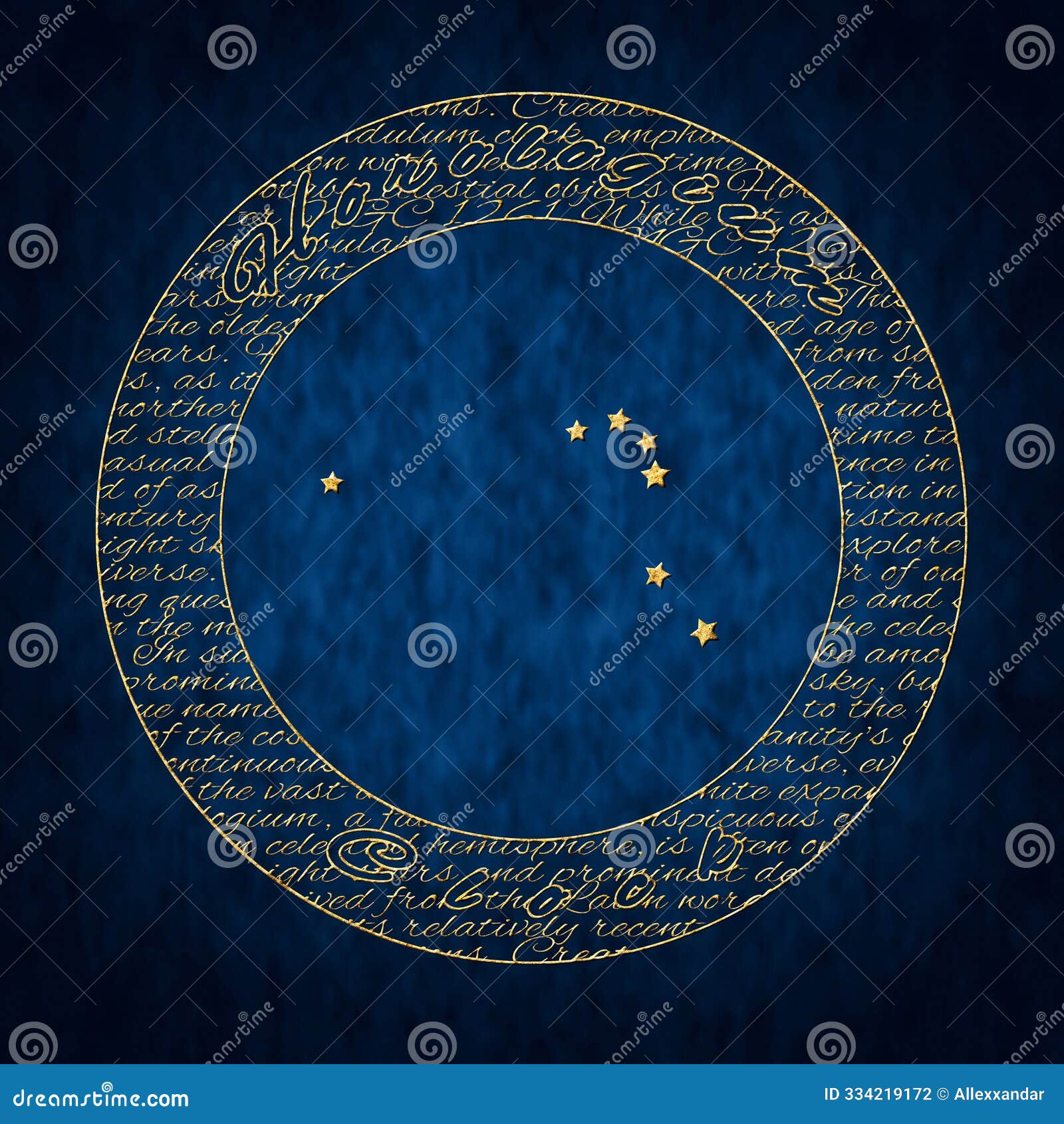 Horologium Constellation, Cluster Of Stars, Clock Constellation ...